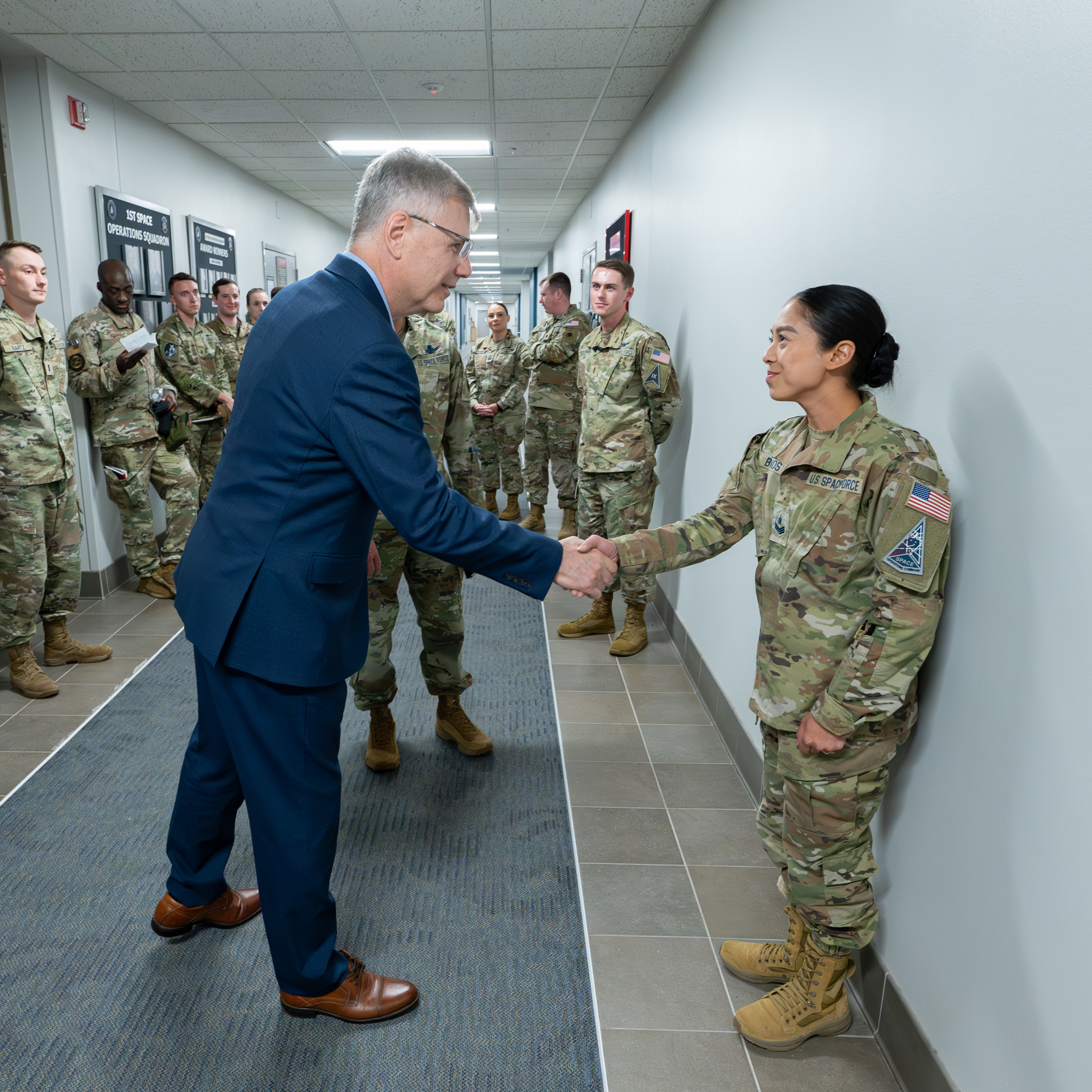 Secretary of the Air Force Troy Meink goes on Space Warfighting ...