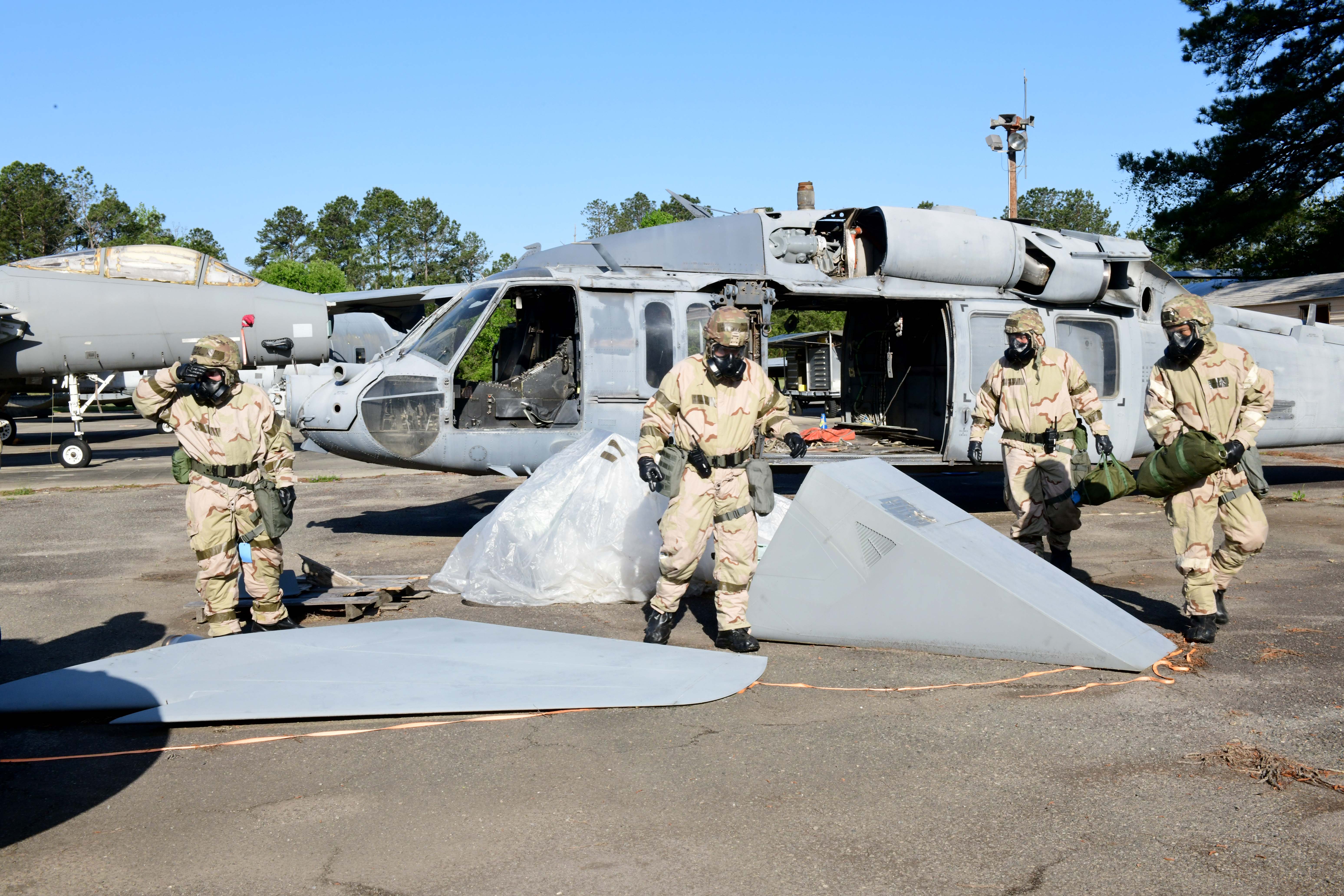 Expeditionary Maintenance Flight hones combat repair skills during ...