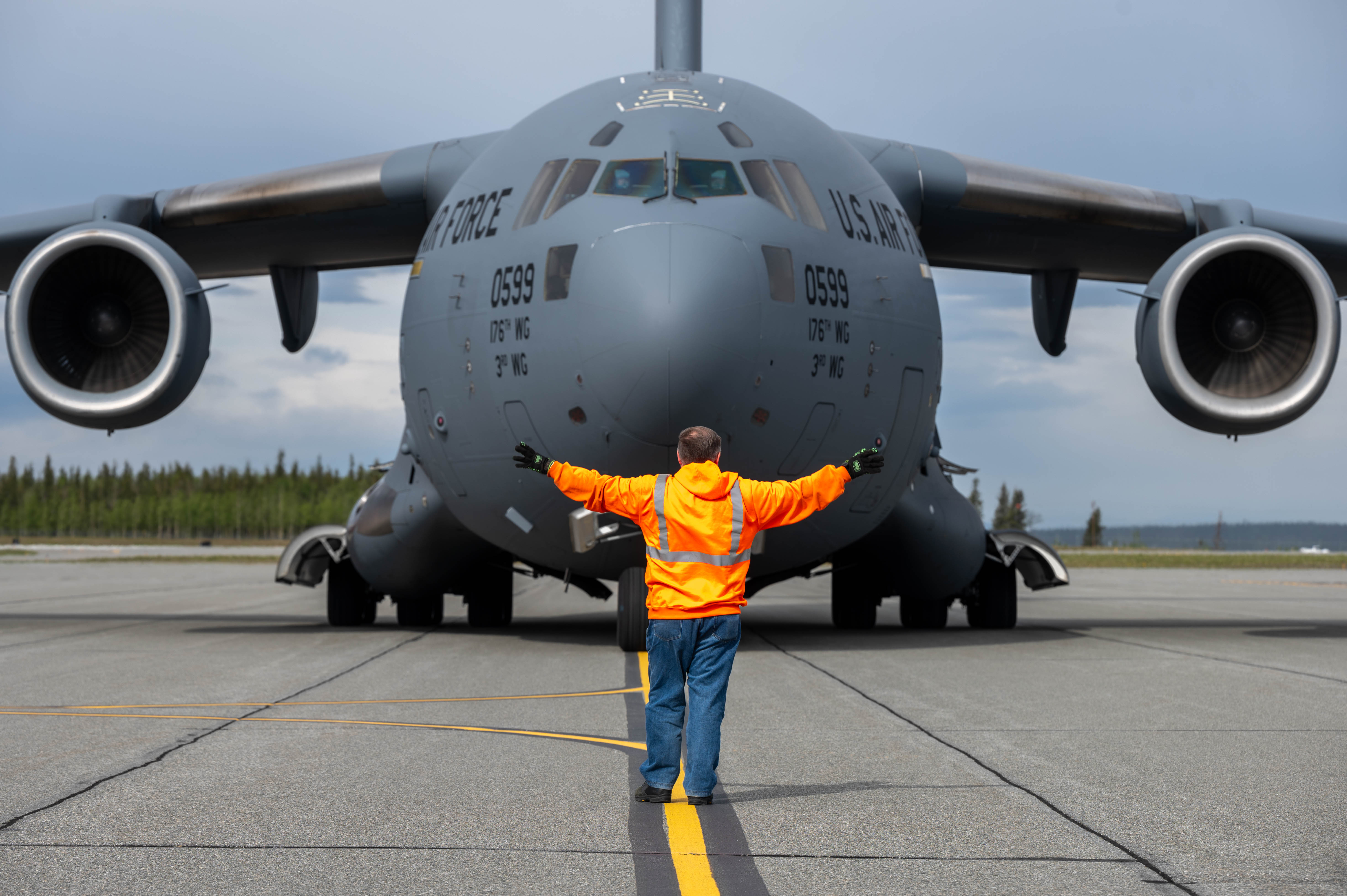JBER Airmen assigned to the 3rd Air Expeditionary Wing participate in ...