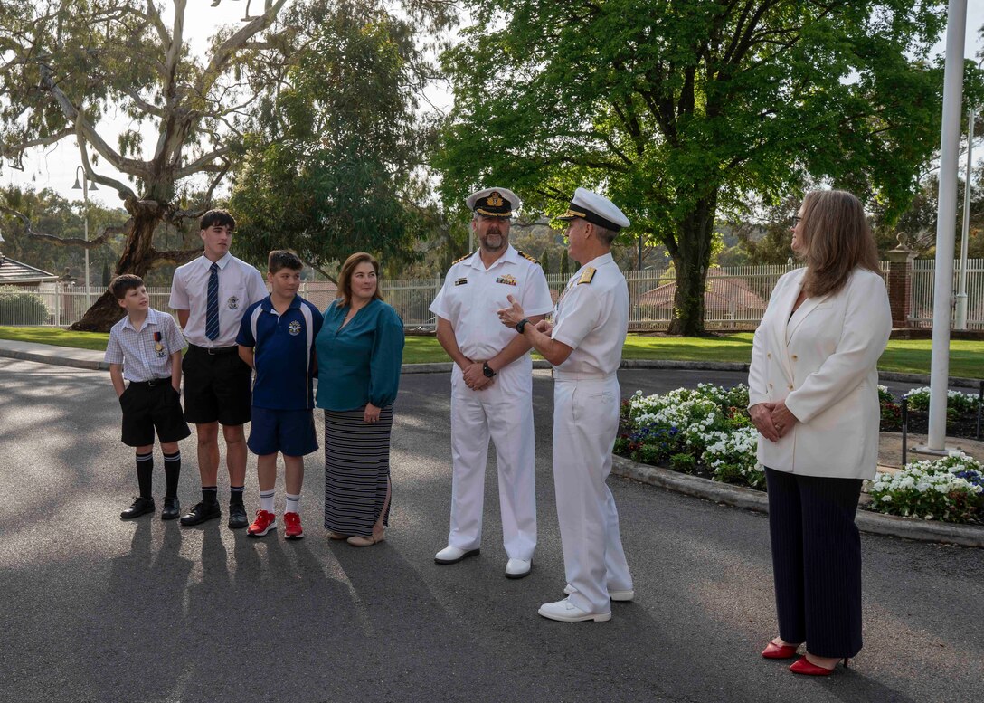 Adm. Steve Koehler, commander, U.S. Pacific Fleet, visits Australia