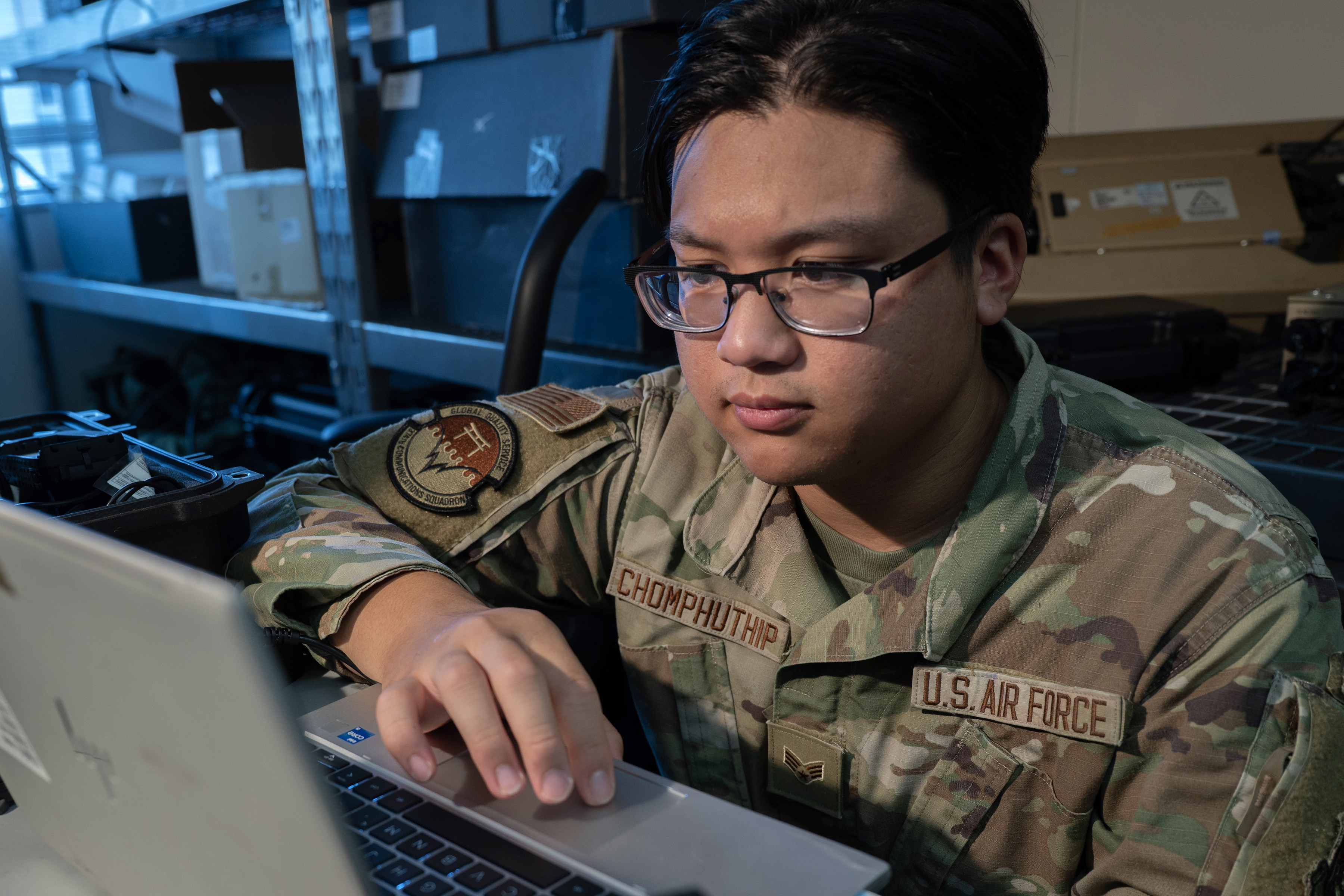 Columbus’s Egg: Yokota Airmen slash inventory time > Yokota Air Base ...