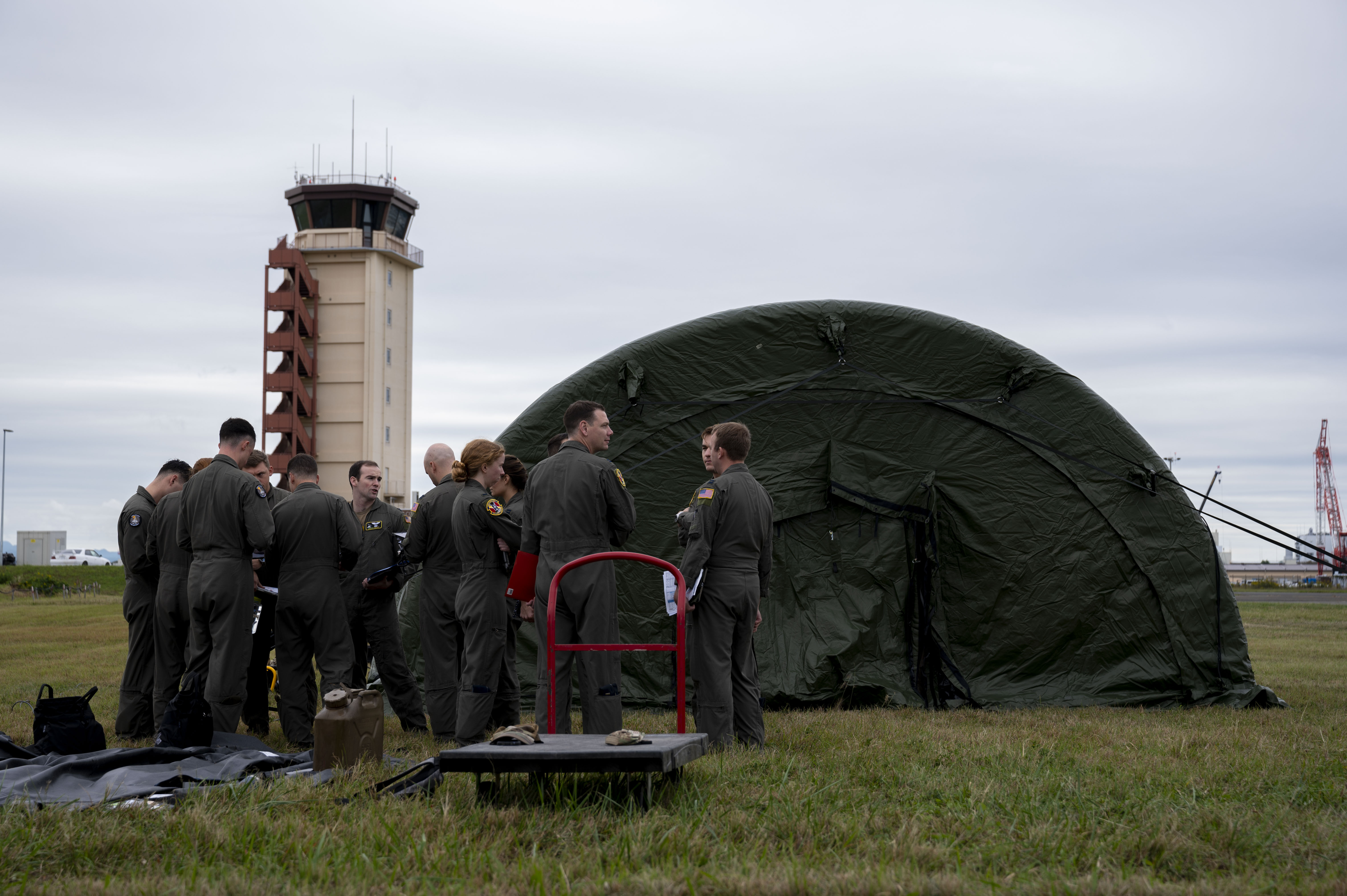374 AW establish deployable mission planning cell during BM 26-1