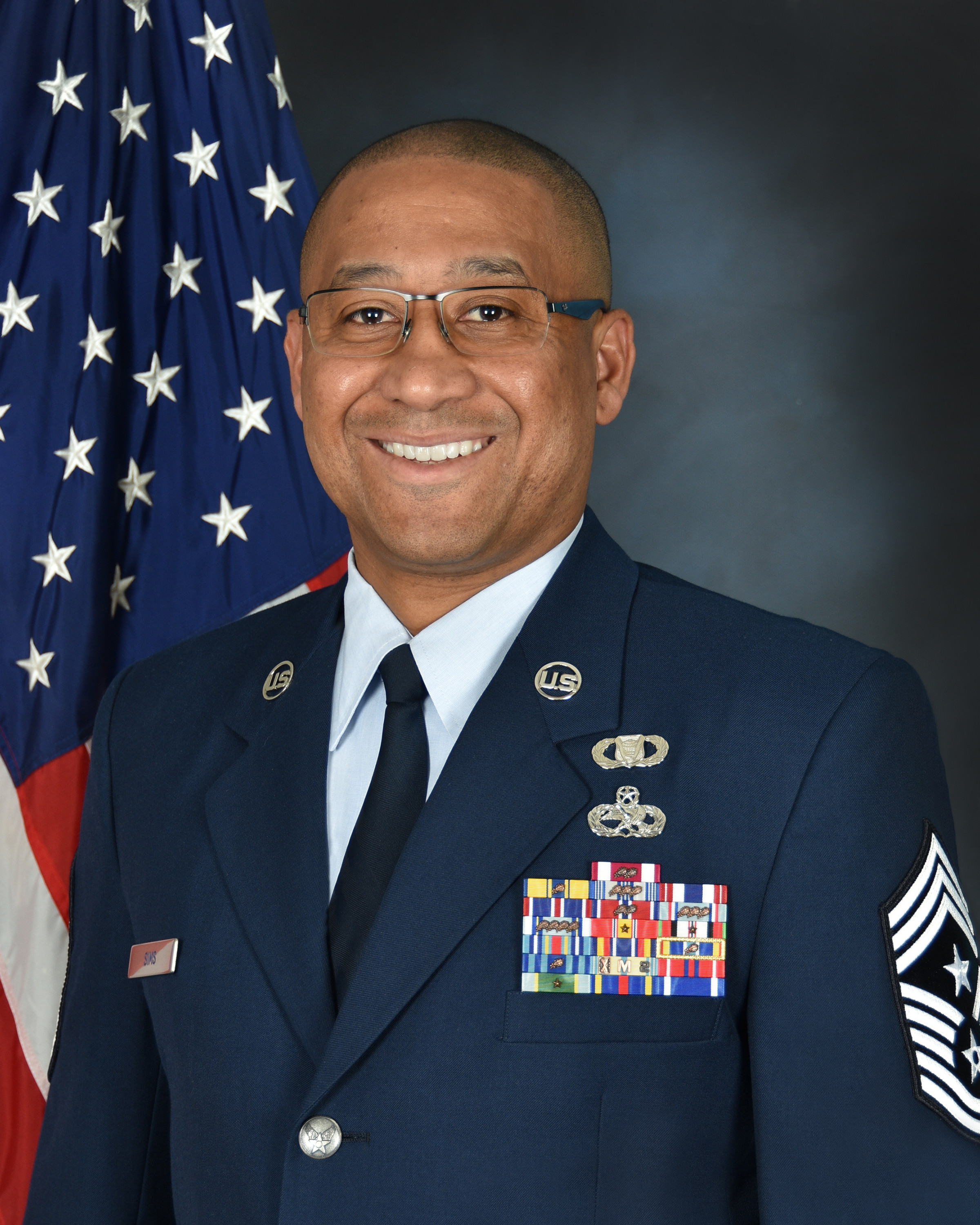 Chief Master Sgt. Anthony D. "Tony" Sims > District of Columbia ...