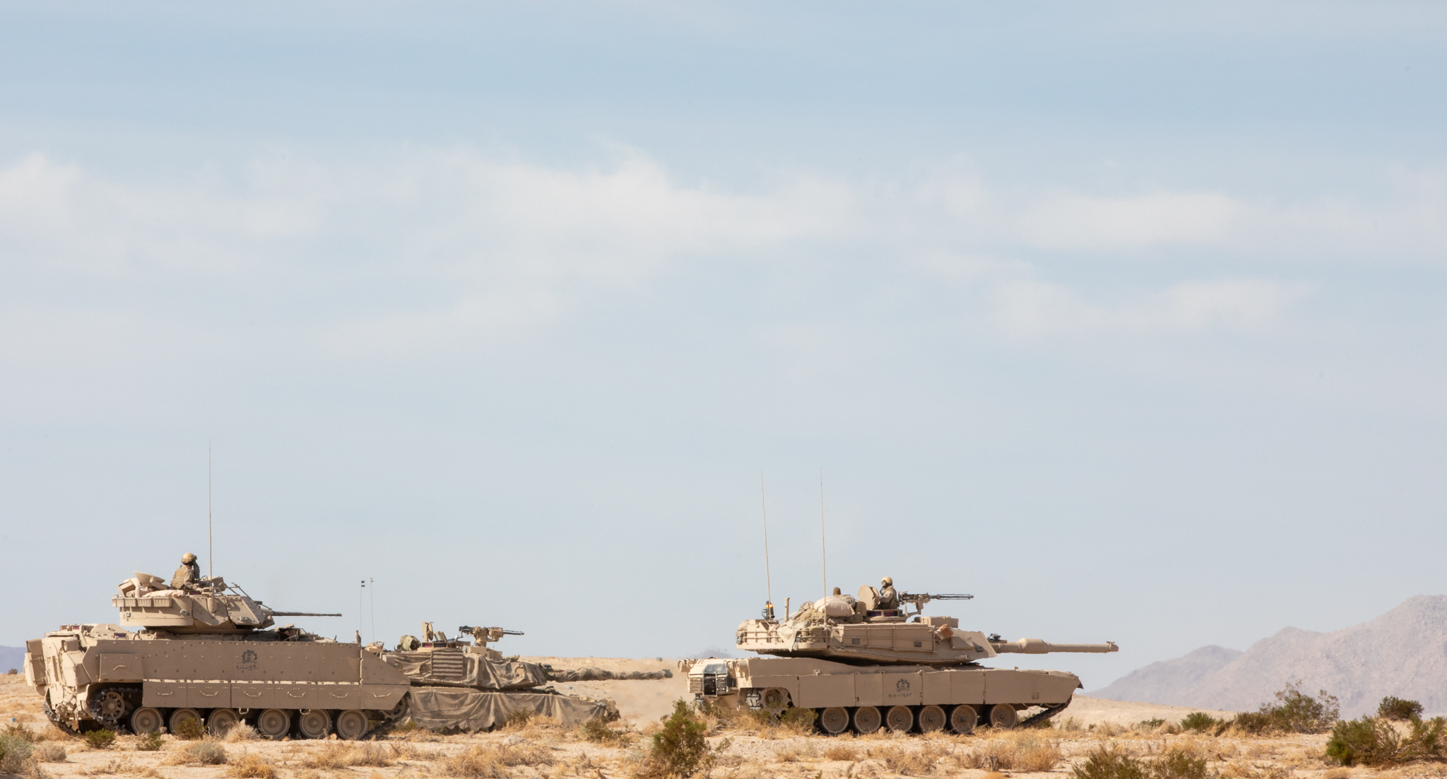 Royal Saudi Land Forces (RSLF) Conduct Force on Force Operations