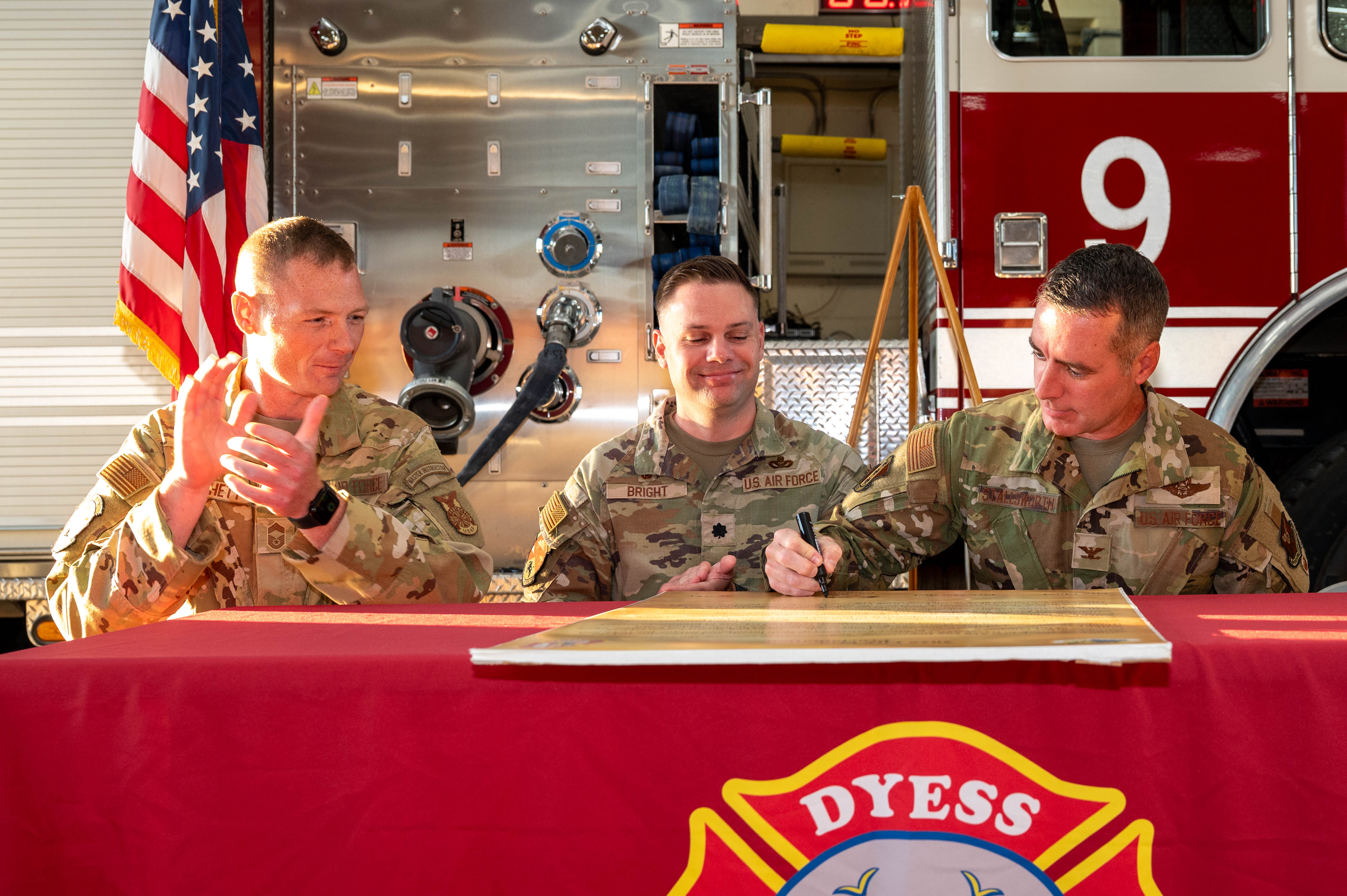 Proclamation signing launches Fire Prevention Week > Dyess Air Force ...