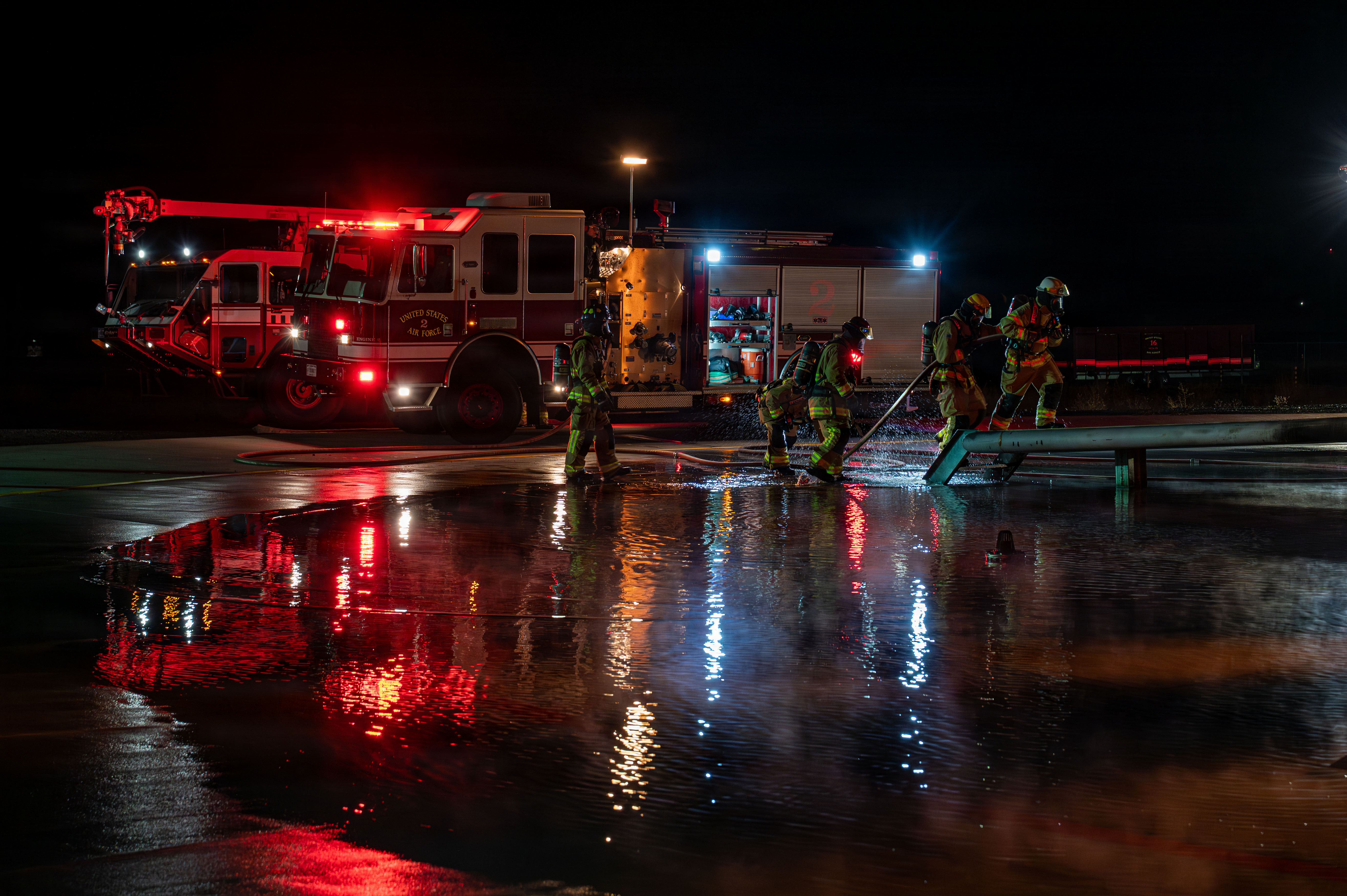 92nd ARW leaders engage in firefighter immersion at Fairchild AFB ...