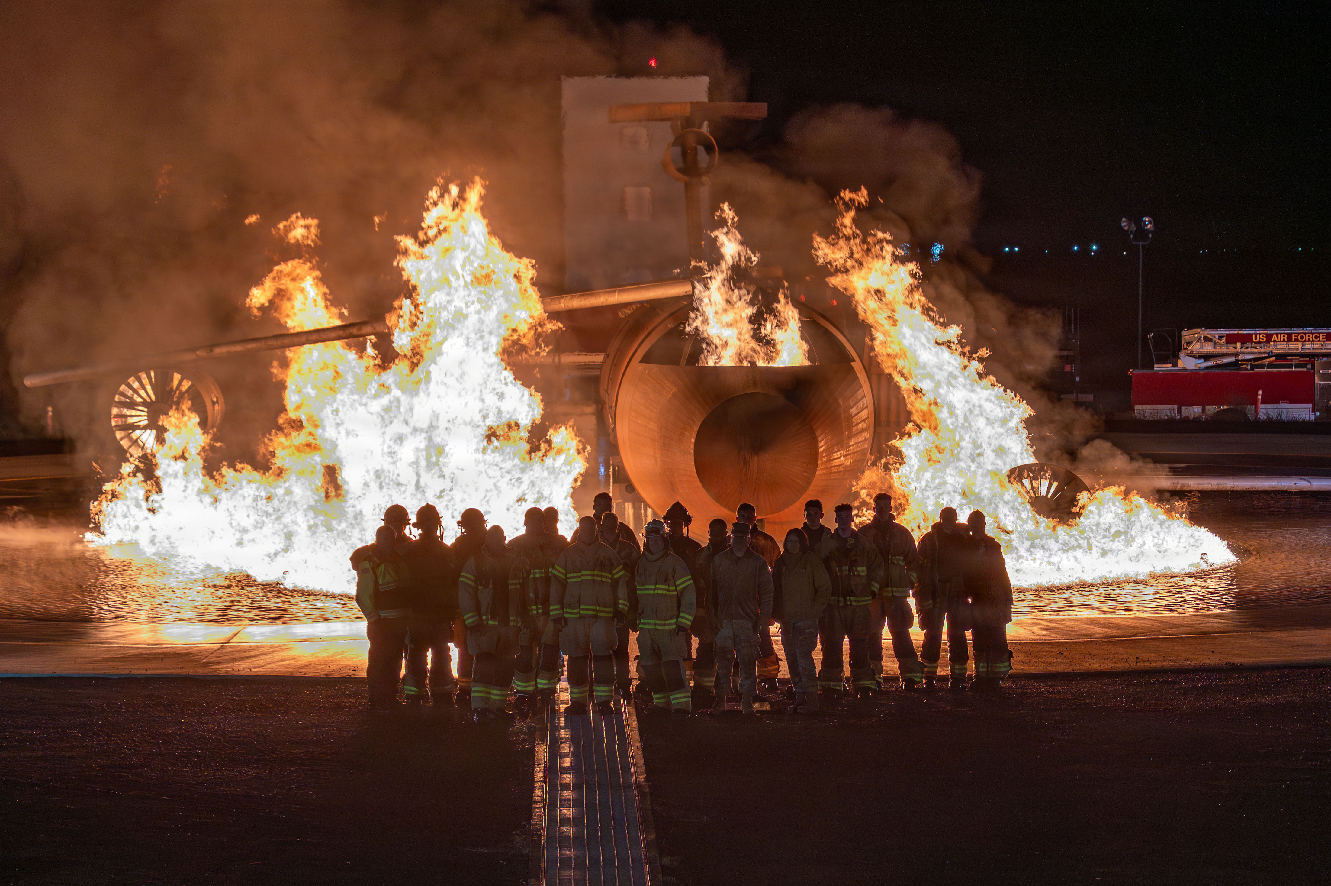 92nd ARW leaders engage in firefighter immersion at Fairchild AFB ...