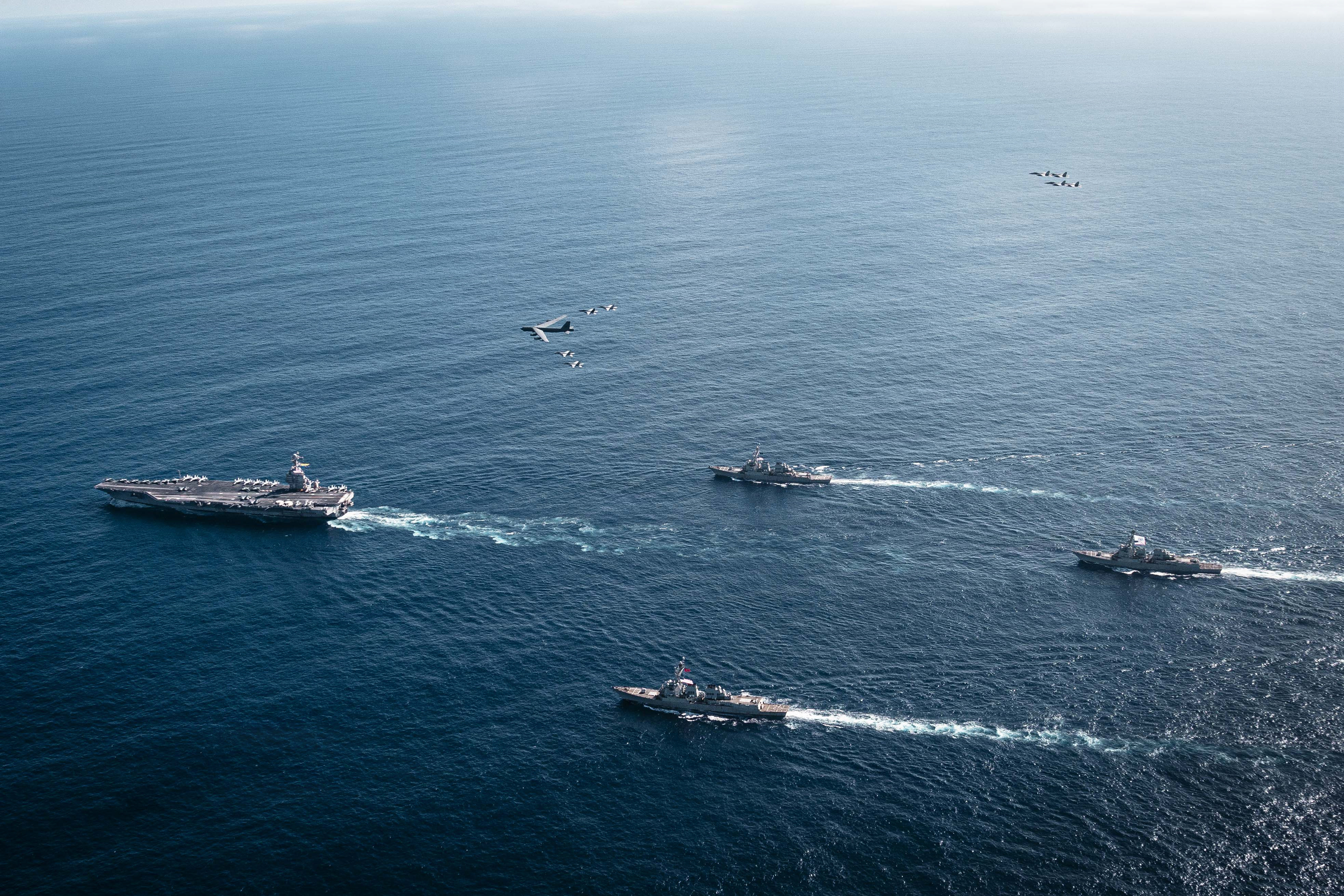 Gerald R. Ford Carrier Strike Group Enters Caribbean Sea > United ...