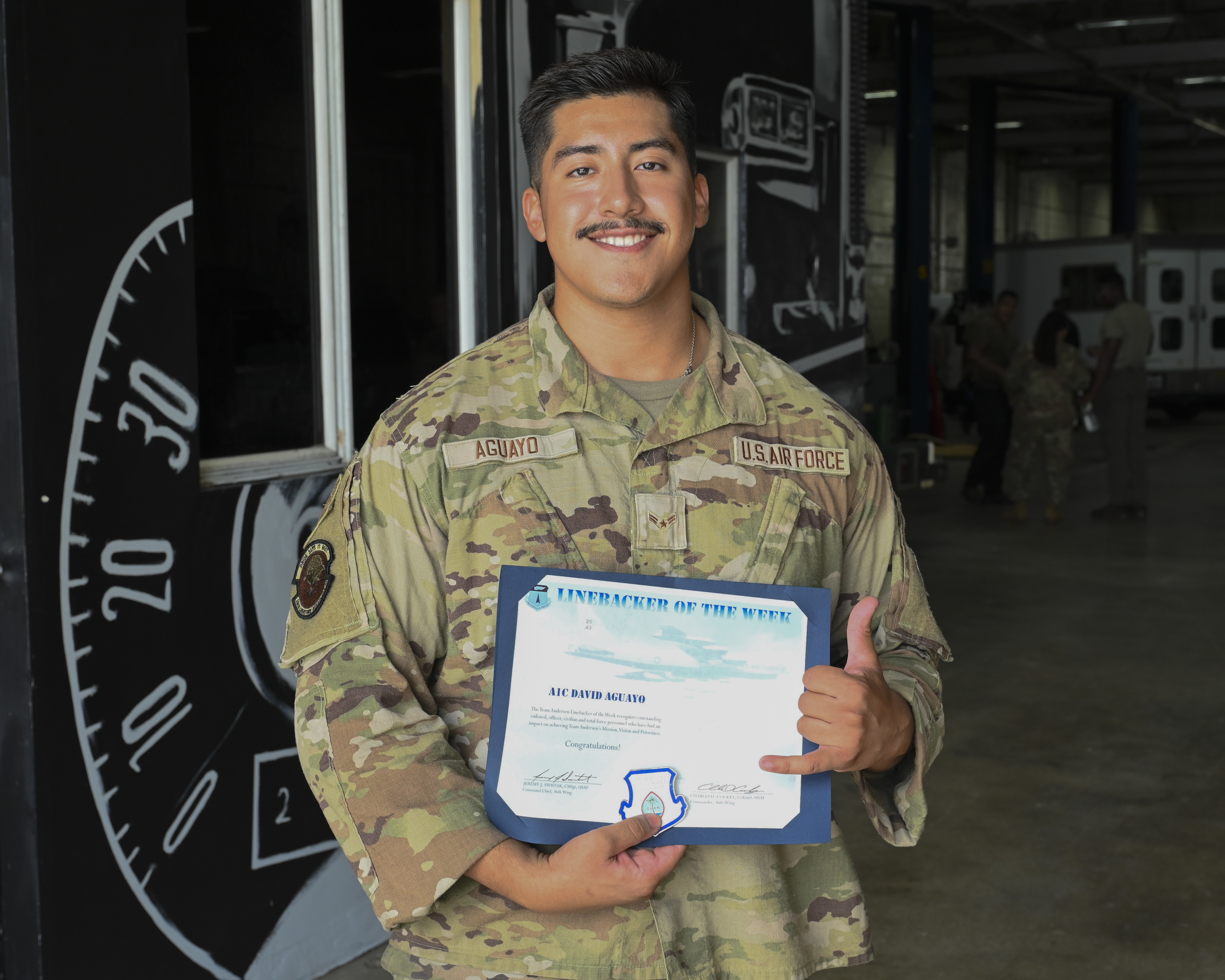 Team Andersen Linebackers > Andersen Air Force Base > Article Display