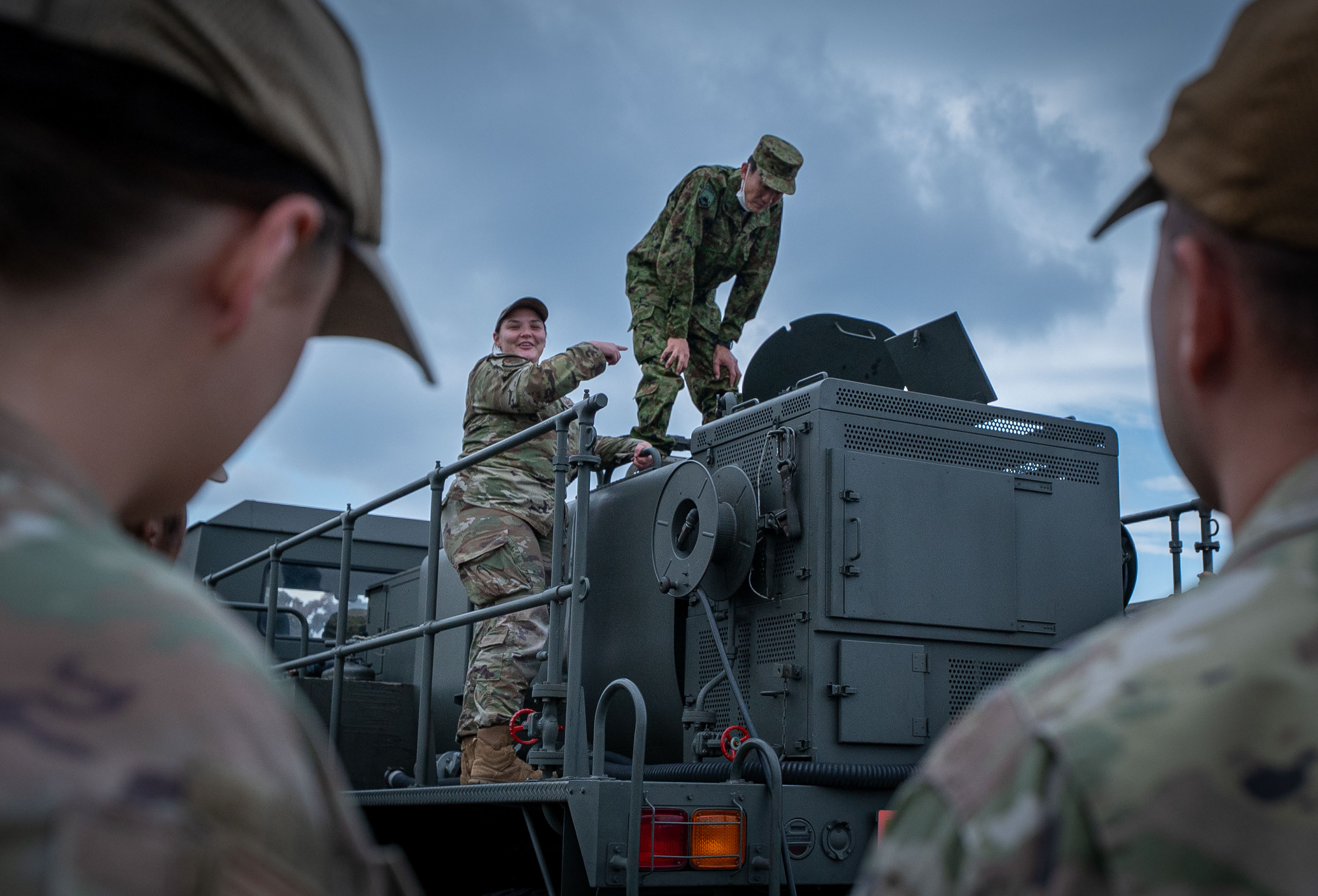 374 CES, JGSDF strengthen interoperability through bilateral training
