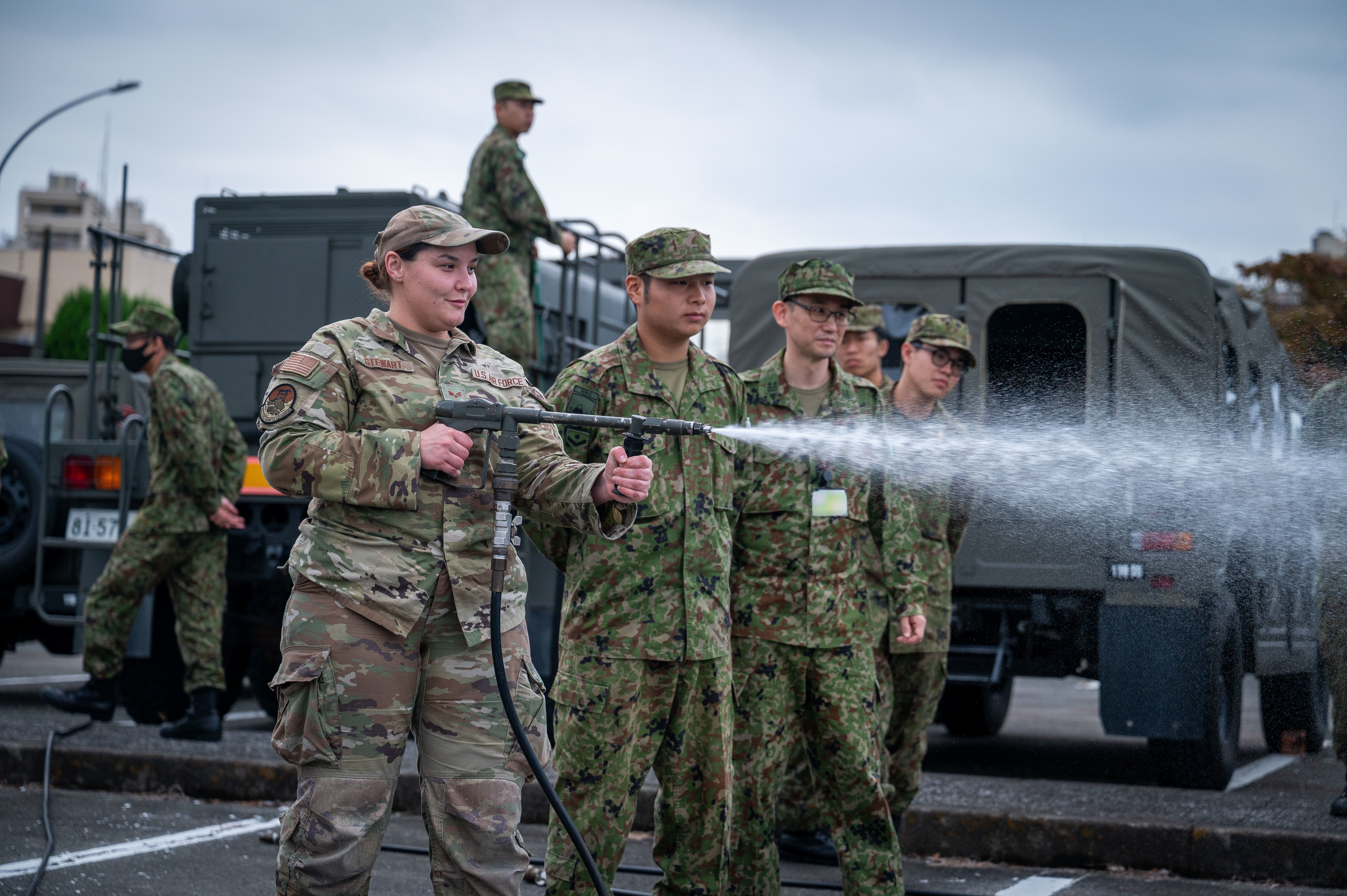 374 CES, JGSDF strengthen interoperability through bilateral training