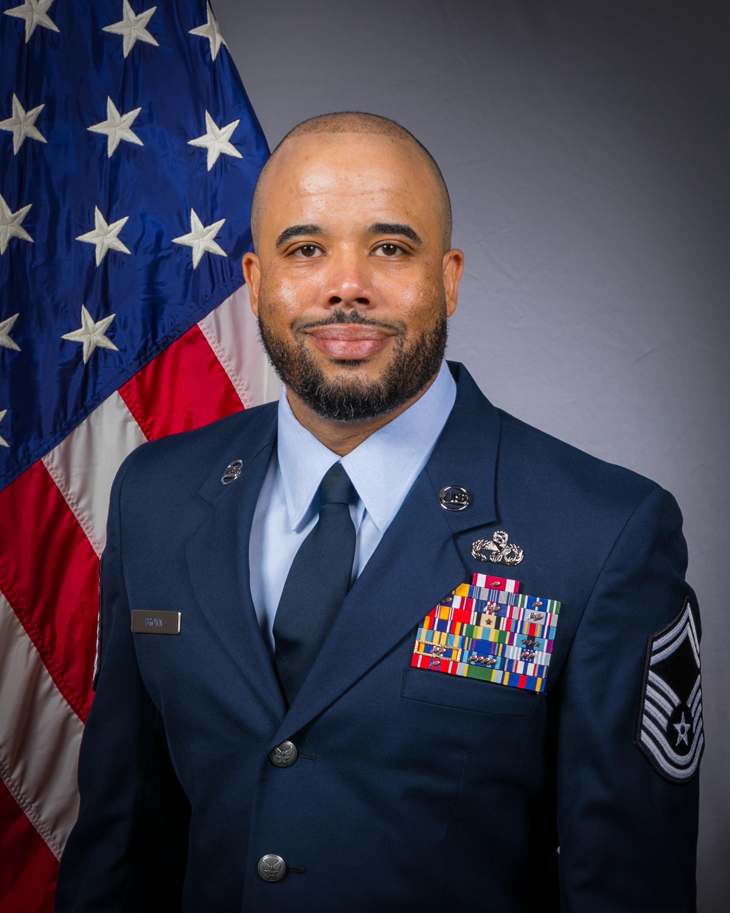 SMSgt Alan Brown - Official Photo