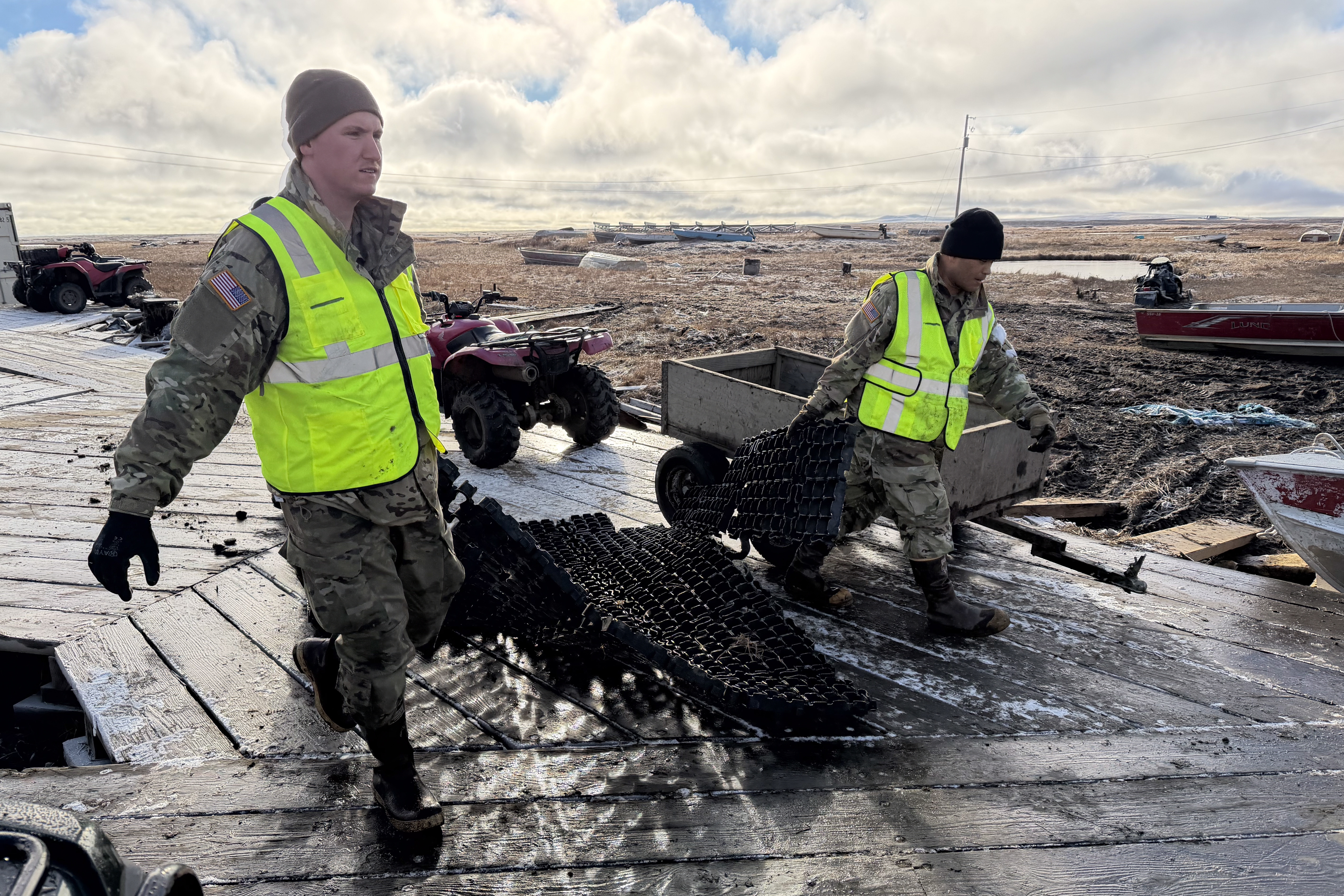 Alaska Organized Militia races against winter in Western Alaska ...