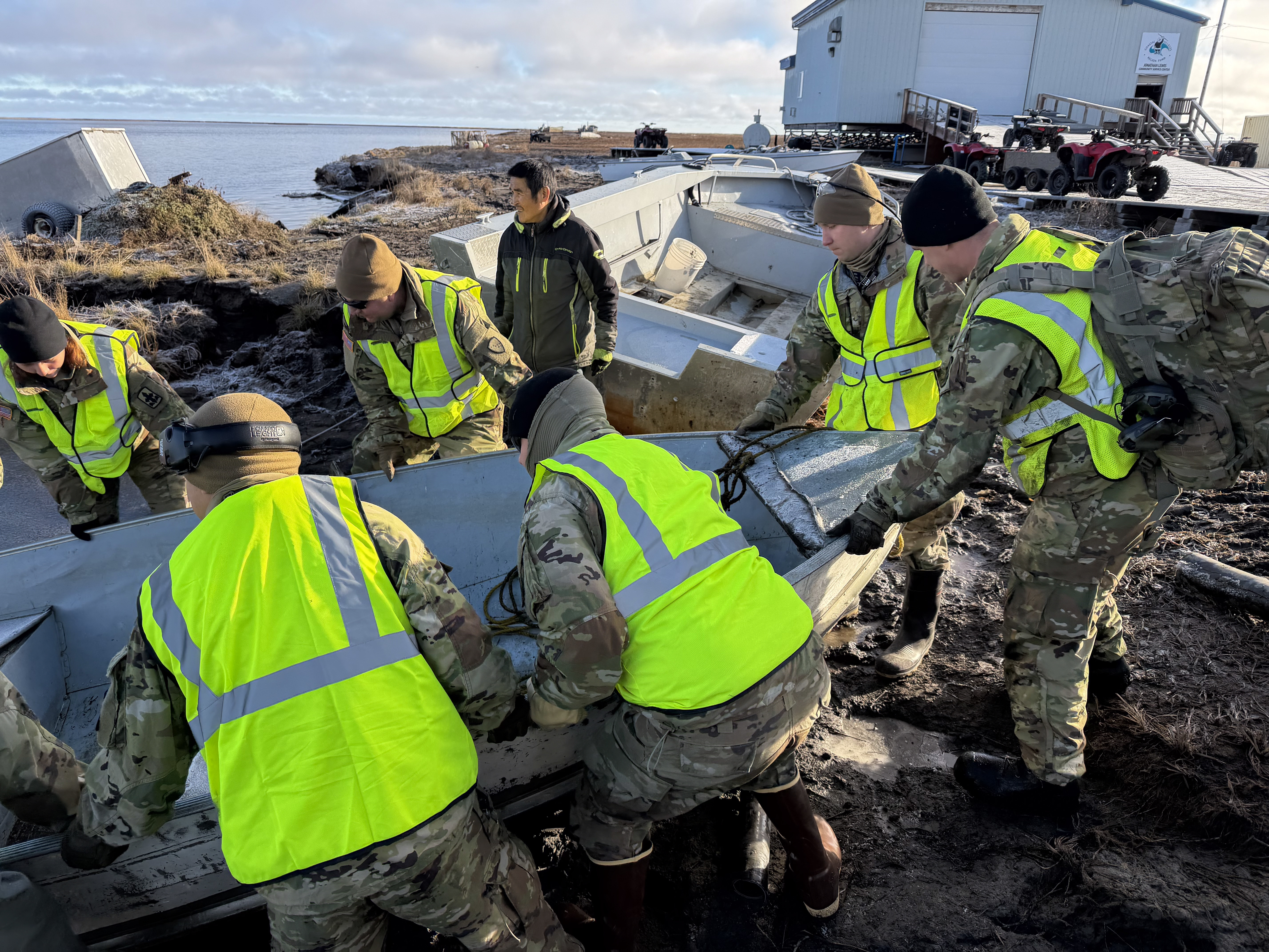 Alaska Organized Militia races against winter in Western Alaska ...