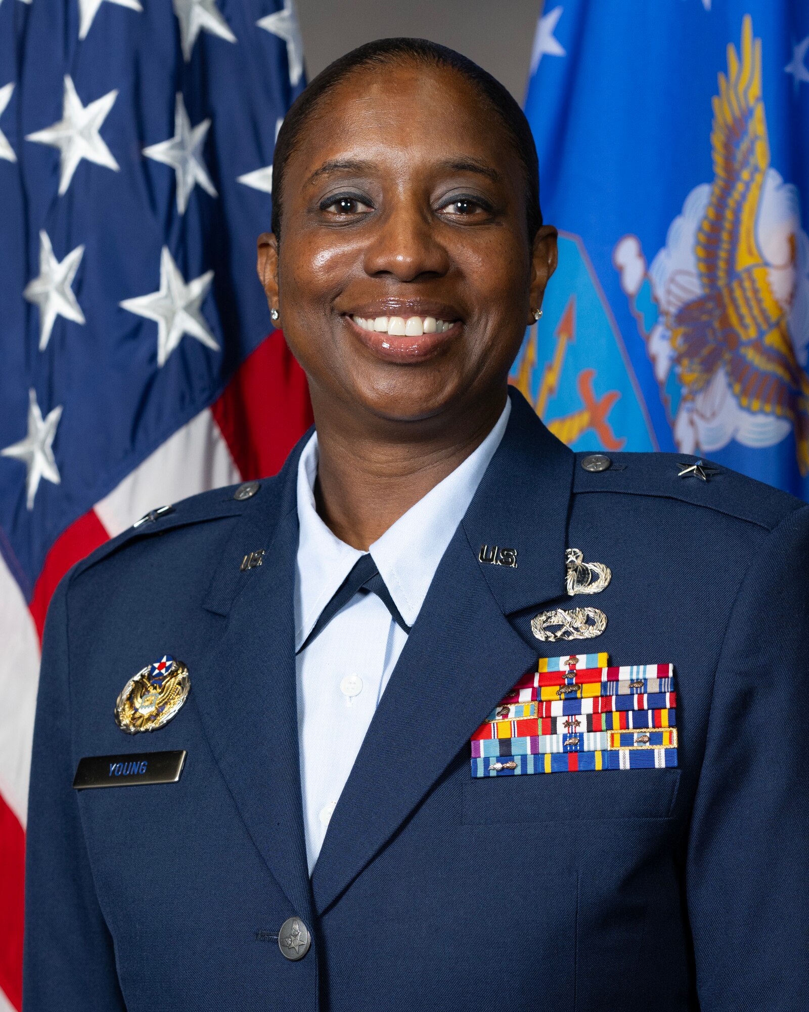 Constance H. Young > Air Force > Biography Display