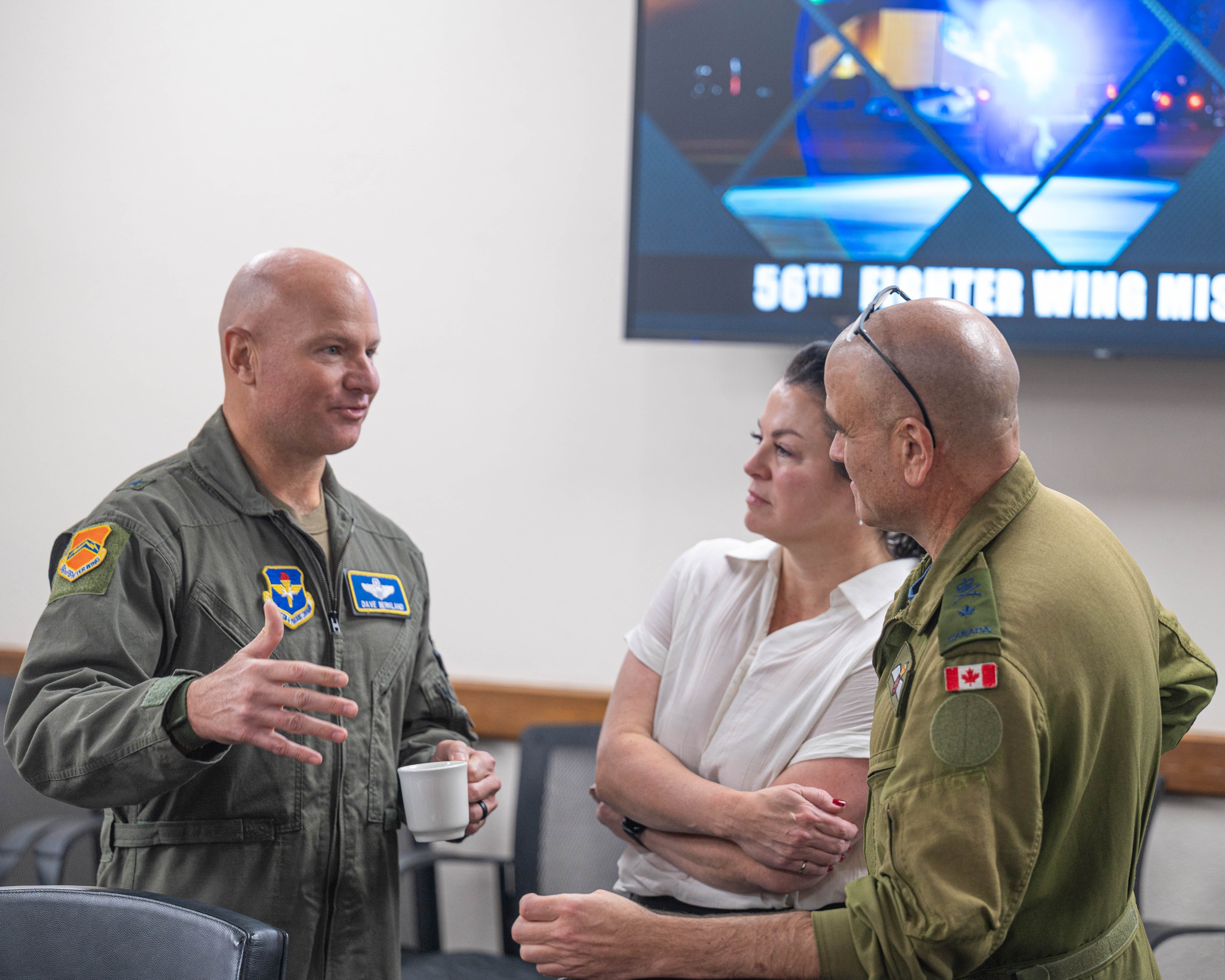 RCAF Visits Luke Air Force Base > Luke Air Force Base > Article Display