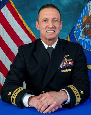 Lt. Cmdr. Ian Waters, Officer in Charge, Naval Computer and ...