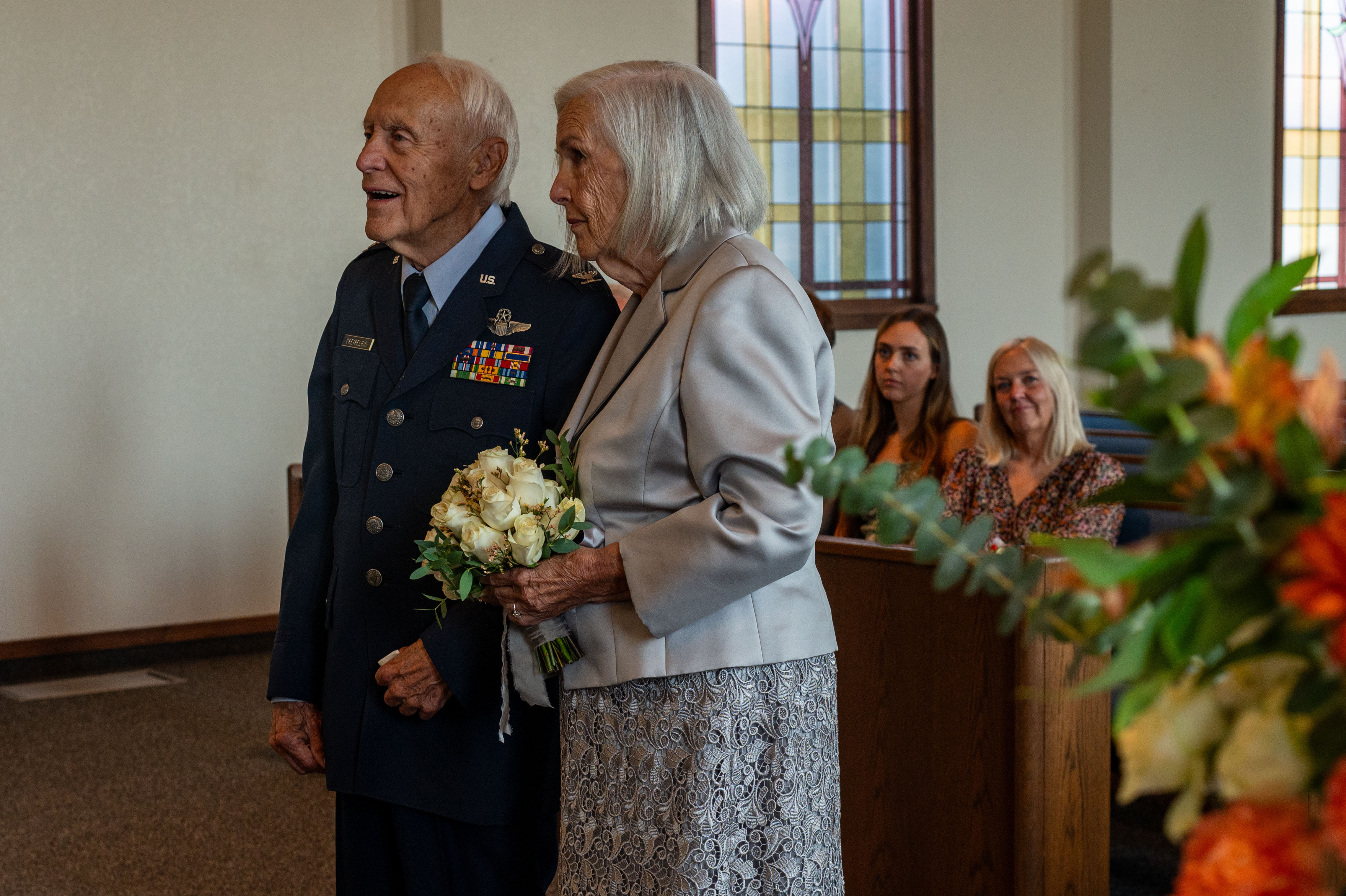 Vance-trained pilot renews wedding vows 70 years later > Vance Air ...