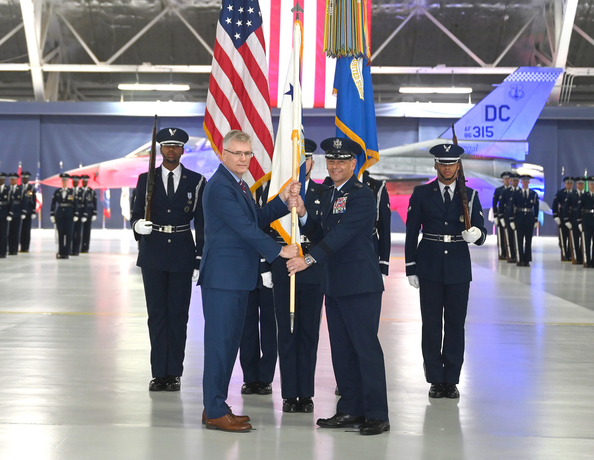 Wilsbach formally installed as 24th Air Force Chief of Staff > Joint ...