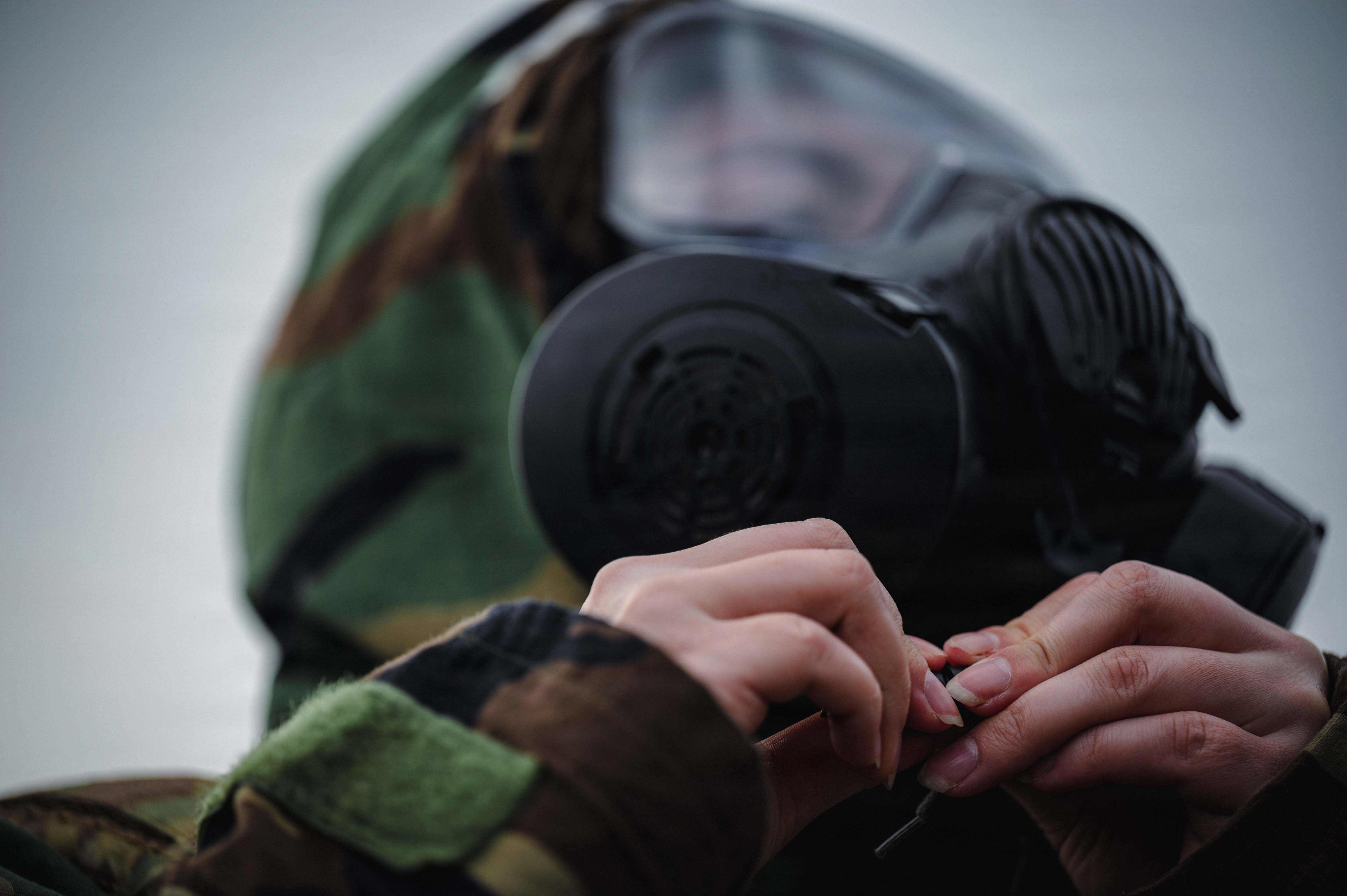 Emergency Egress: USAF, foreign partners tackle CBRN hazards during ...