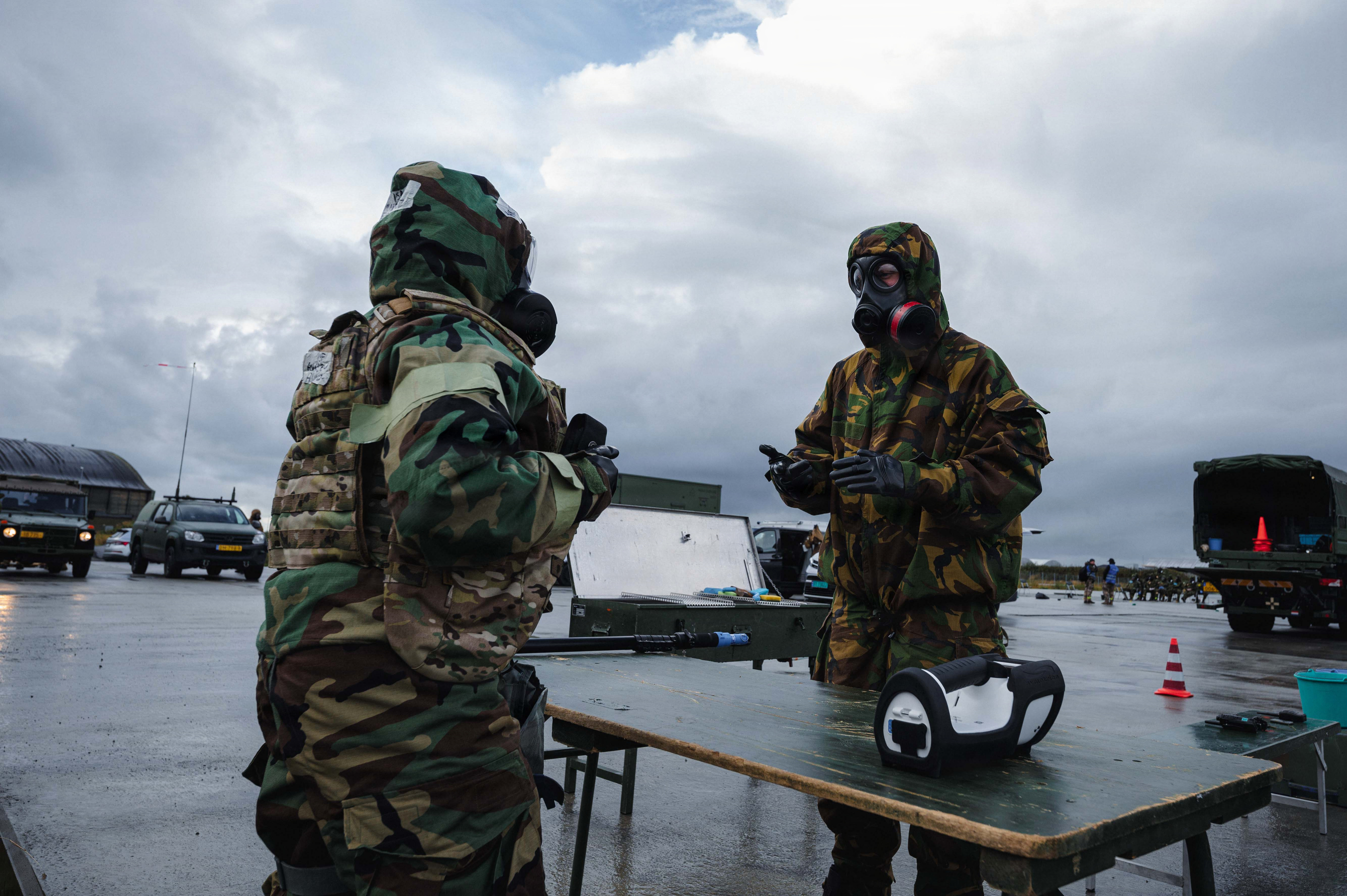 Emergency Egress: USAF, foreign partners tackle CBRN hazards during ...