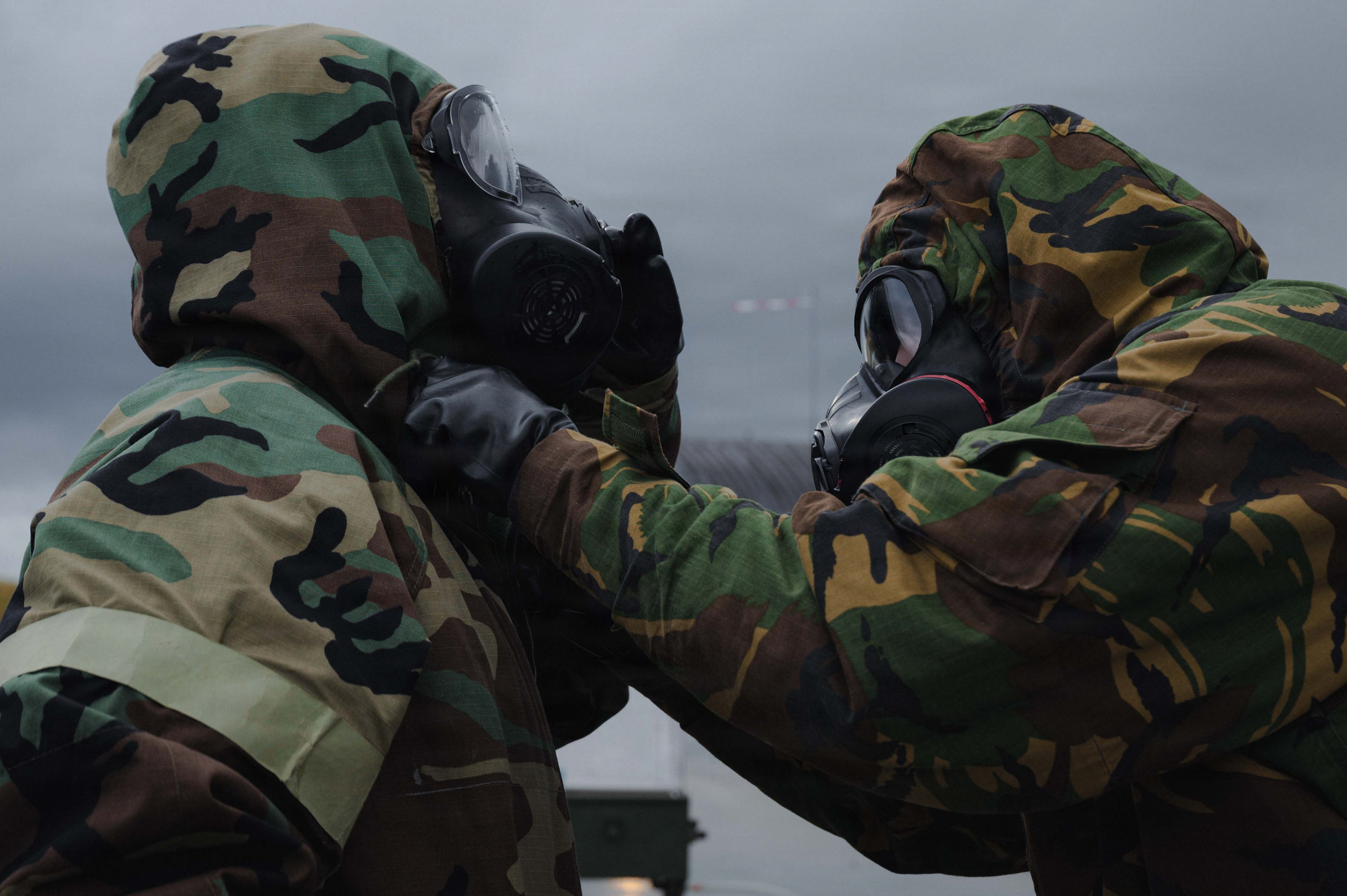 Emergency Egress: USAF, foreign partners tackle CBRN hazards during ...