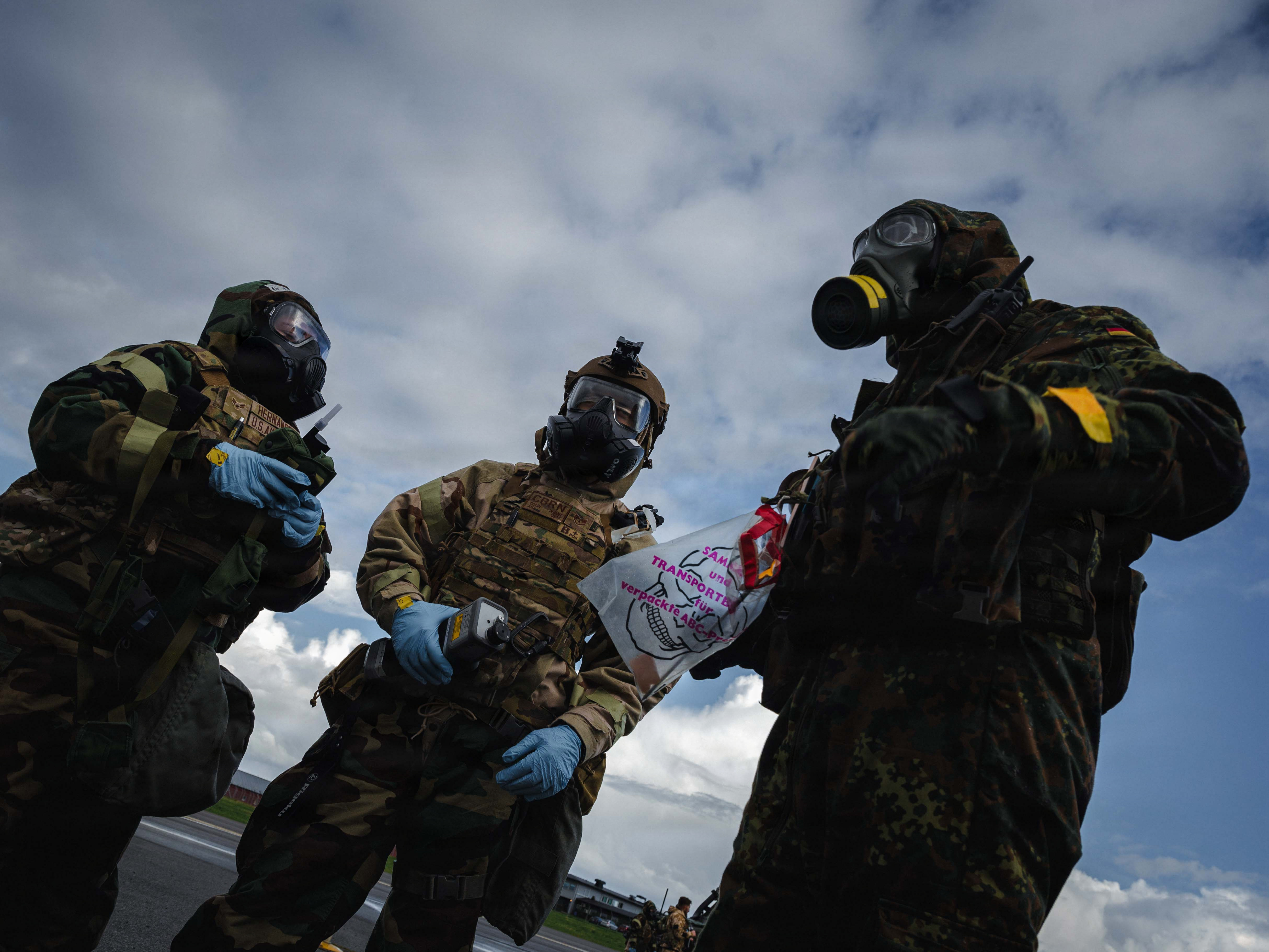 Emergency Egress: USAF, foreign partners tackle CBRN hazards during ...
