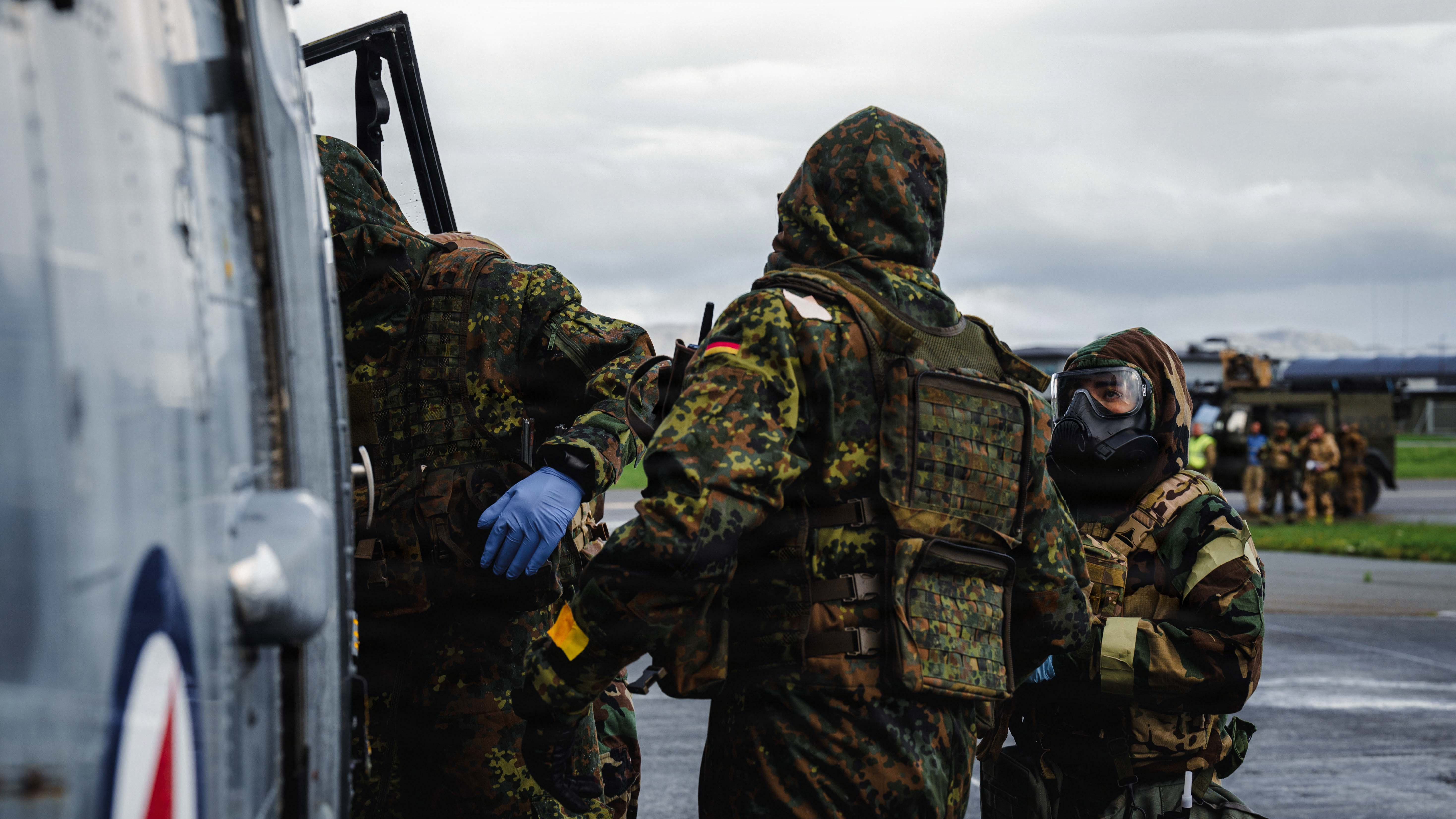 Emergency Egress: USAF, foreign partners tackle CBRN hazards during ...