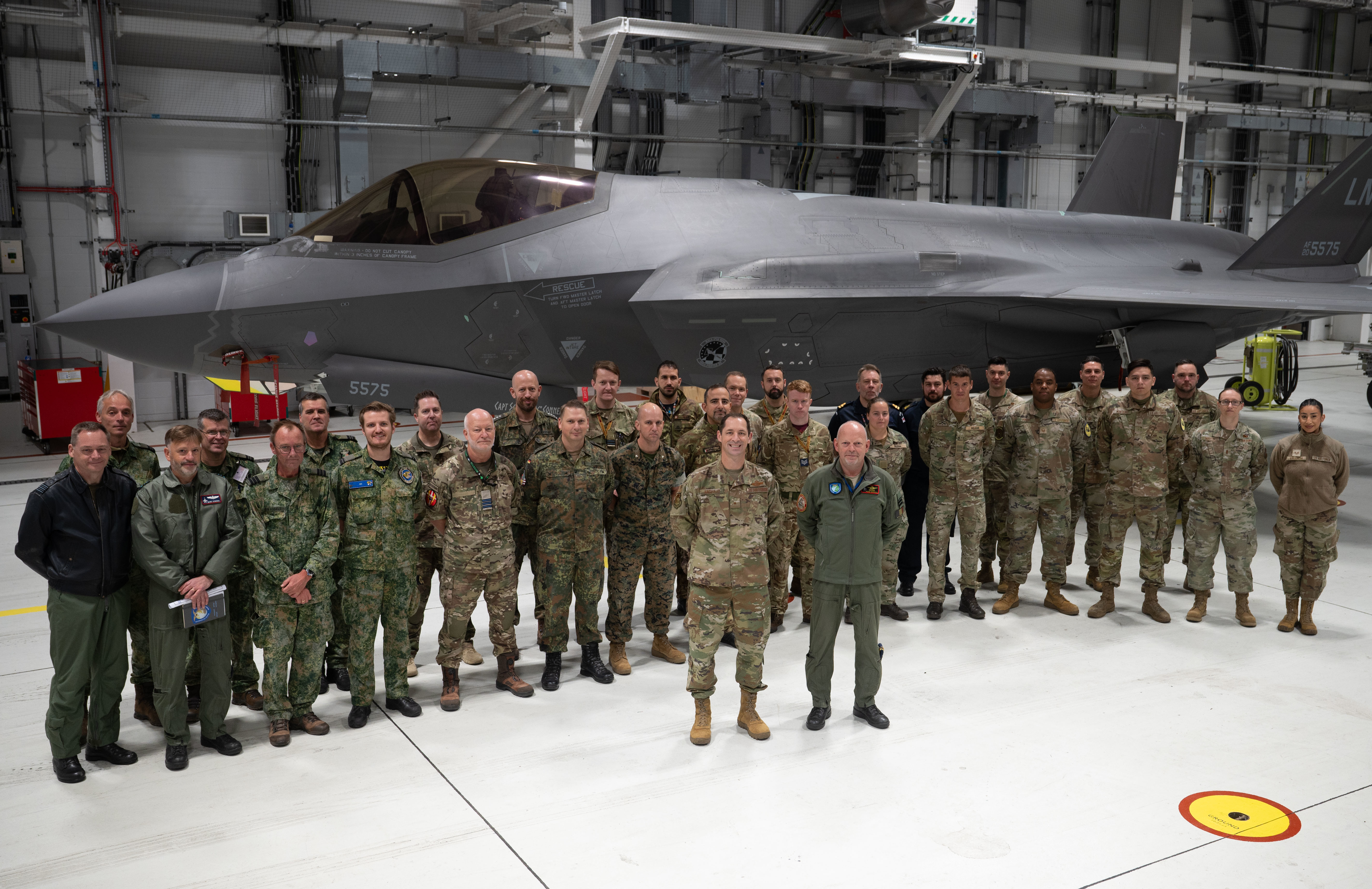 USAF hosts European Air Group members advancing the F-35A Lightning II ...