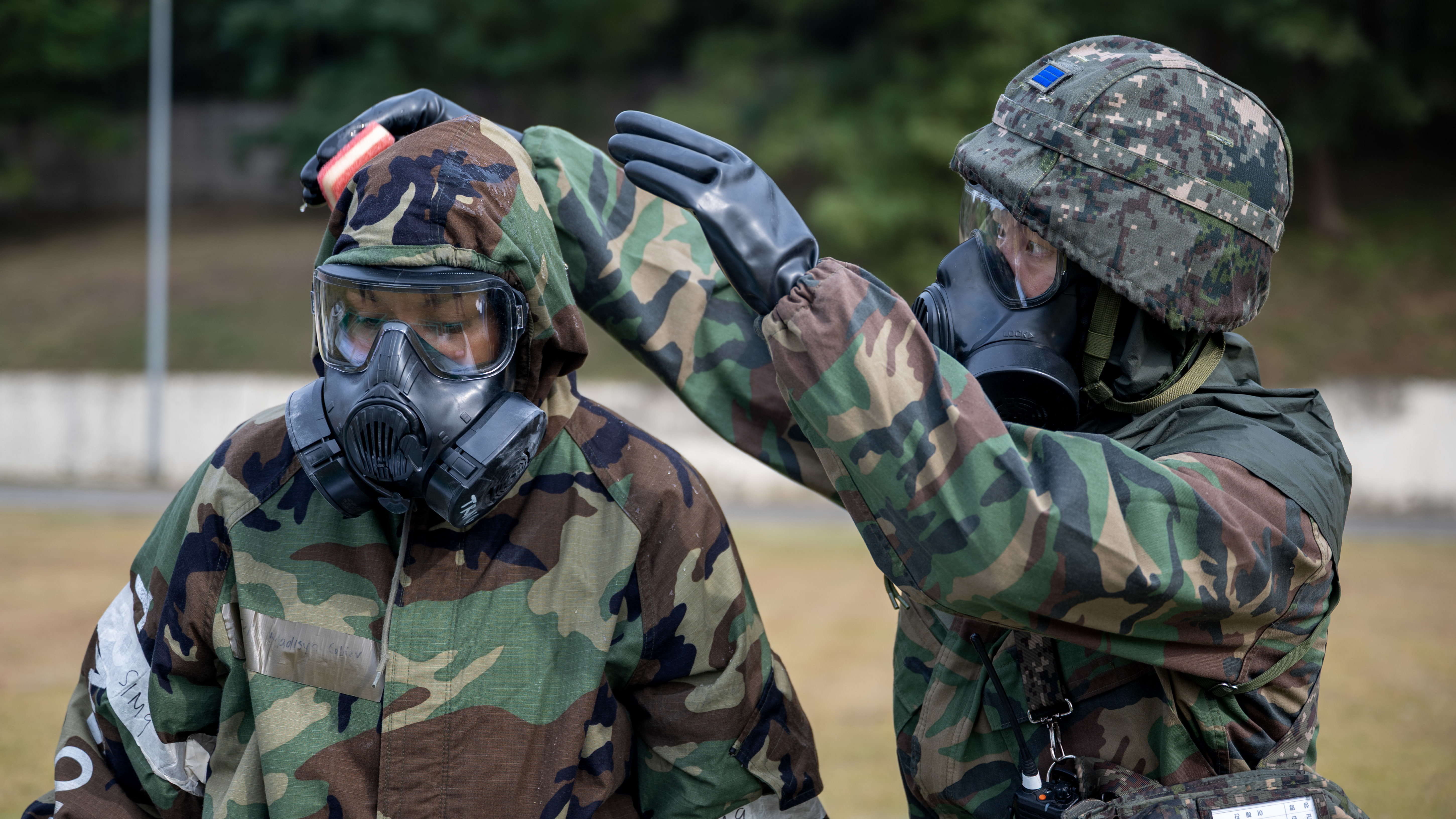 Detect, Protect, Respond: U.S.-ROK train for CBRN readiness > Osan Air ...
