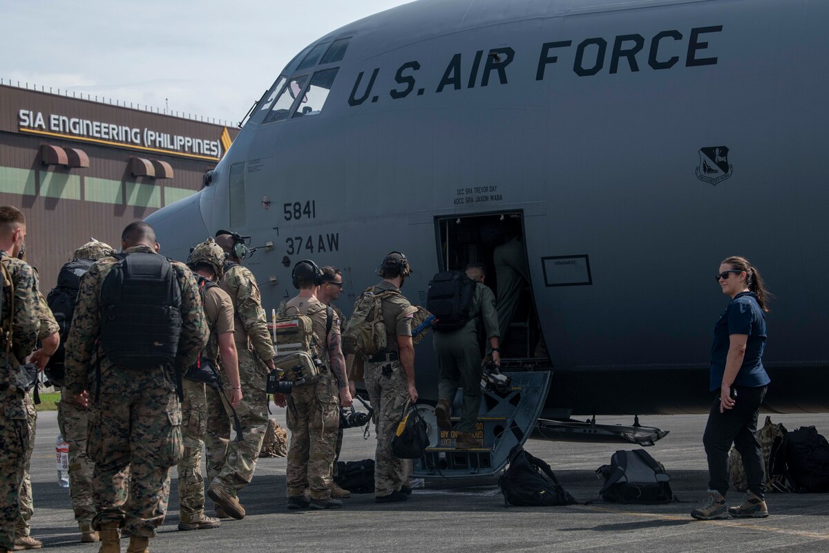374 AW Log-QRF conducts first real-world deployment during Philippine ...