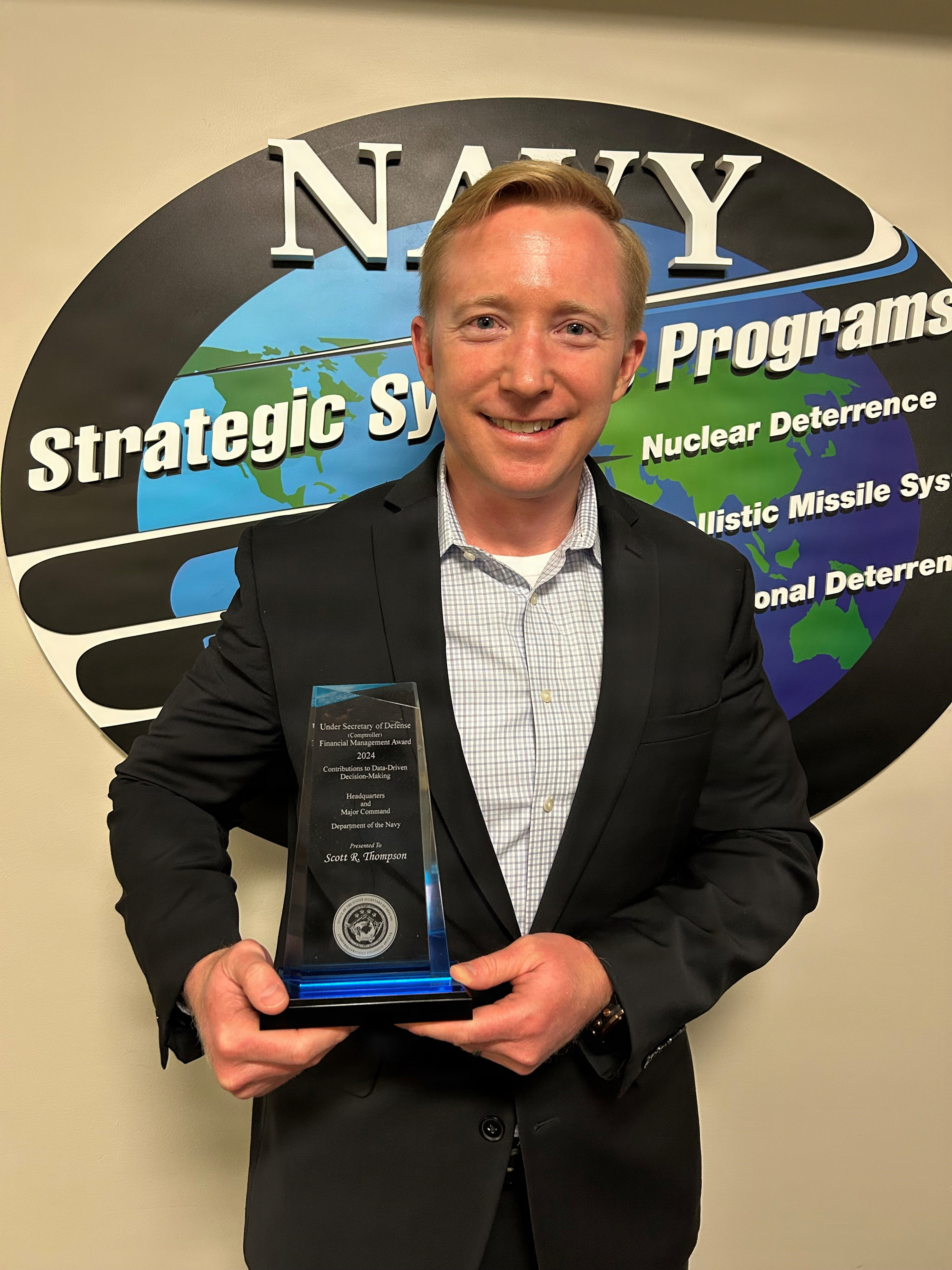 SSP’s Scott Thompson Earns DoD Financial Award for Implementing Robotic ...