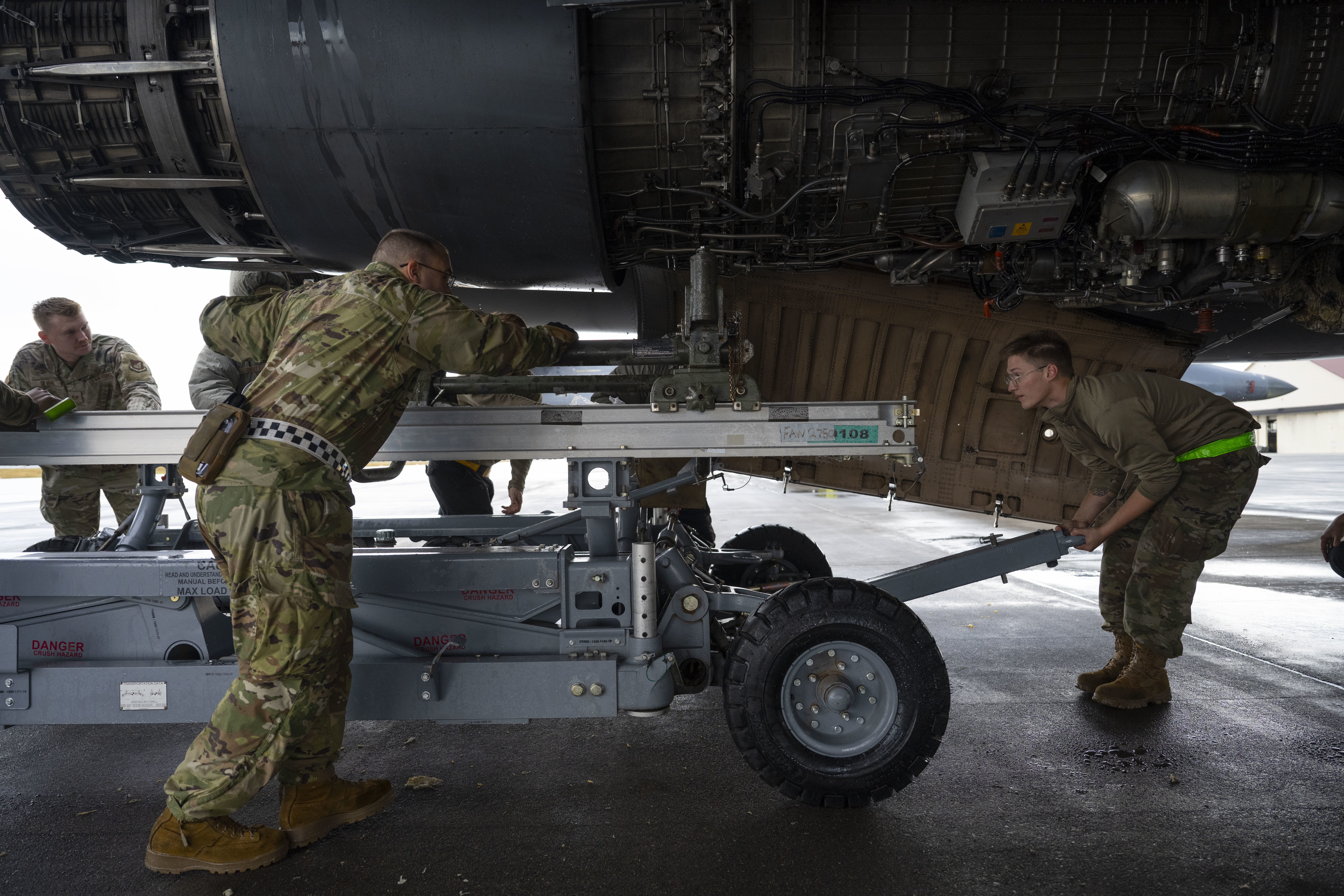BTF: 9th EBS completes an engine change > Dyess Air Force Base > News