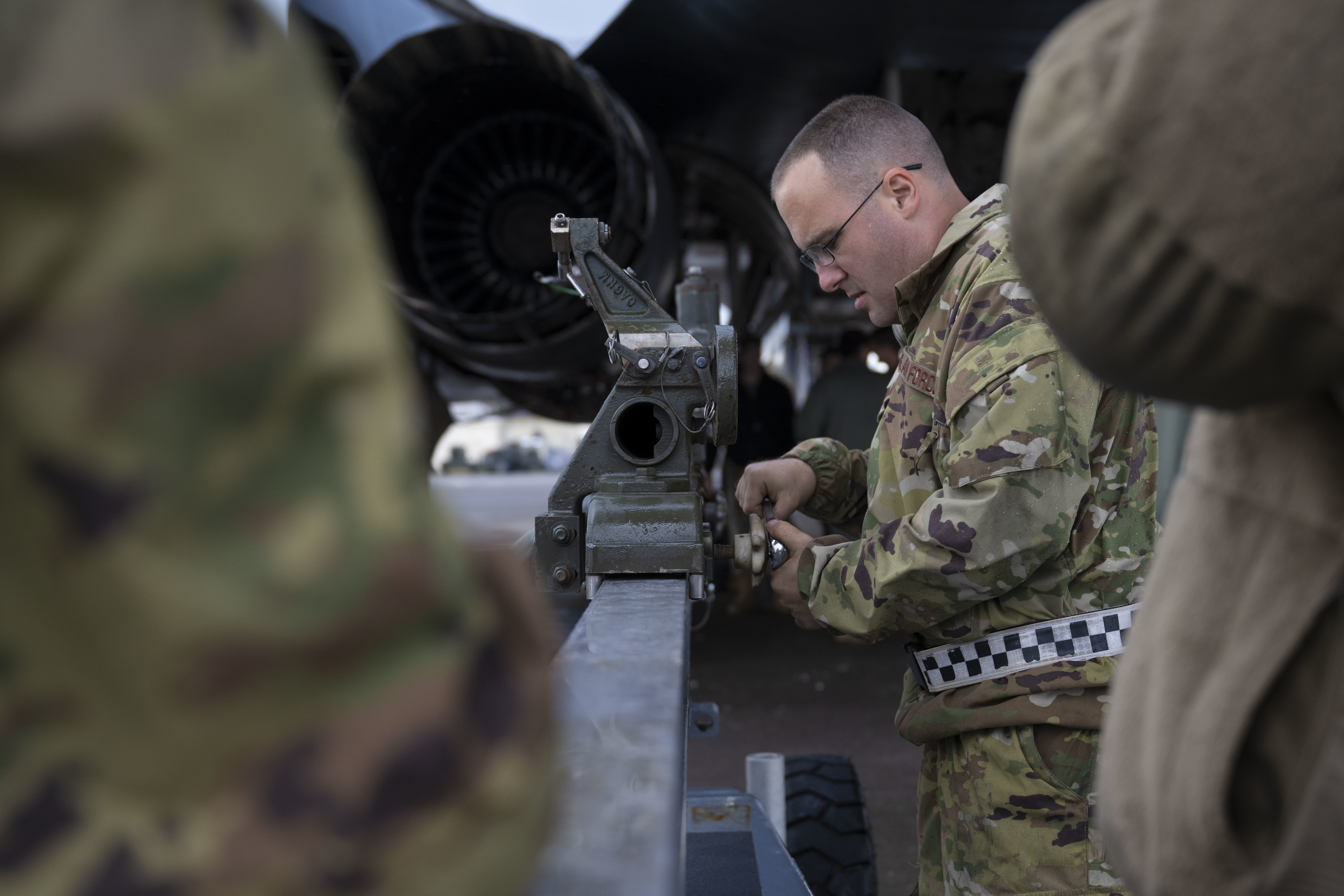 BTF: 9th EBS completes an engine change > Dyess Air Force Base ...