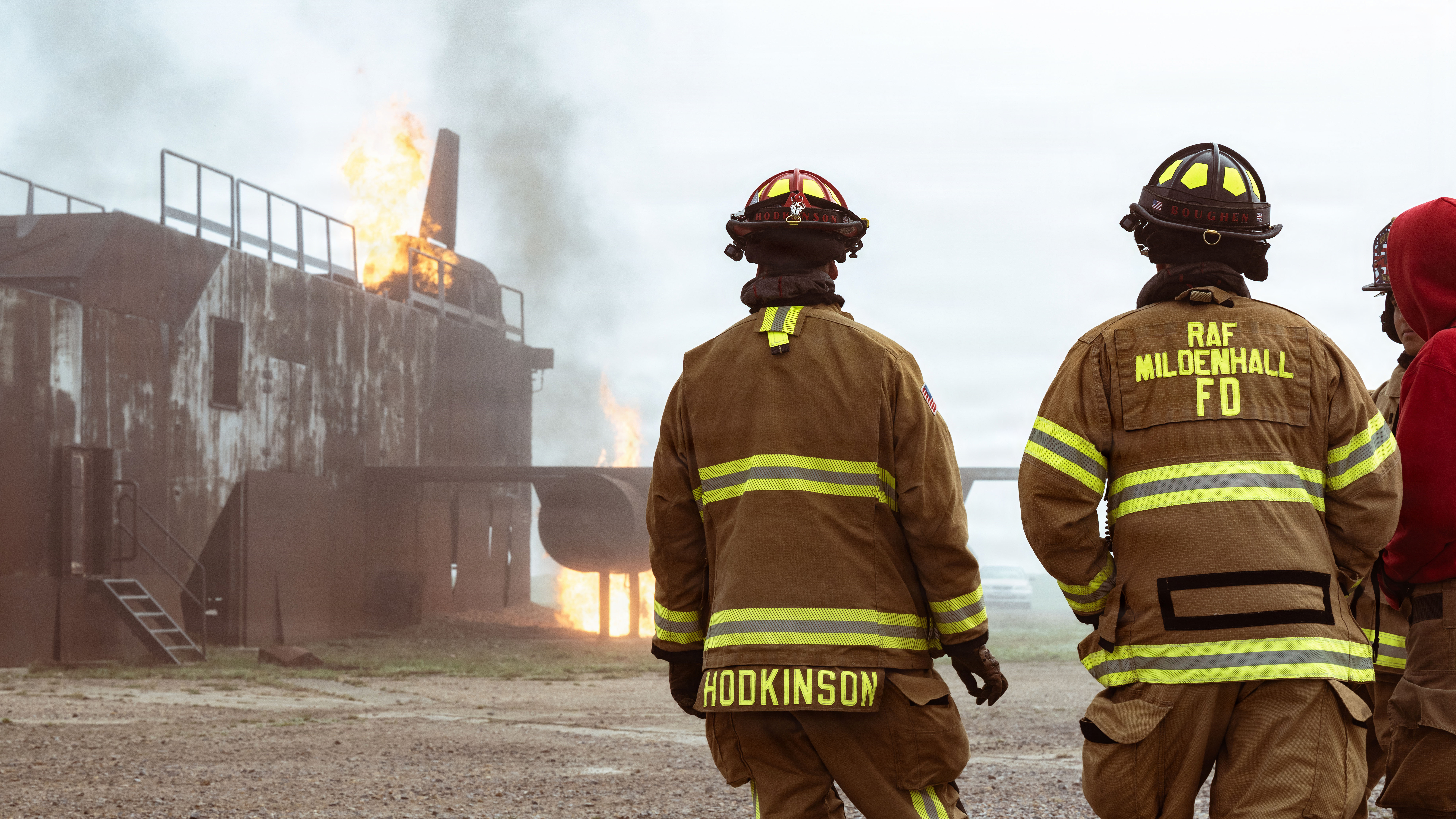100th CES brings the heat during live fire training > Royal Air Force ...
