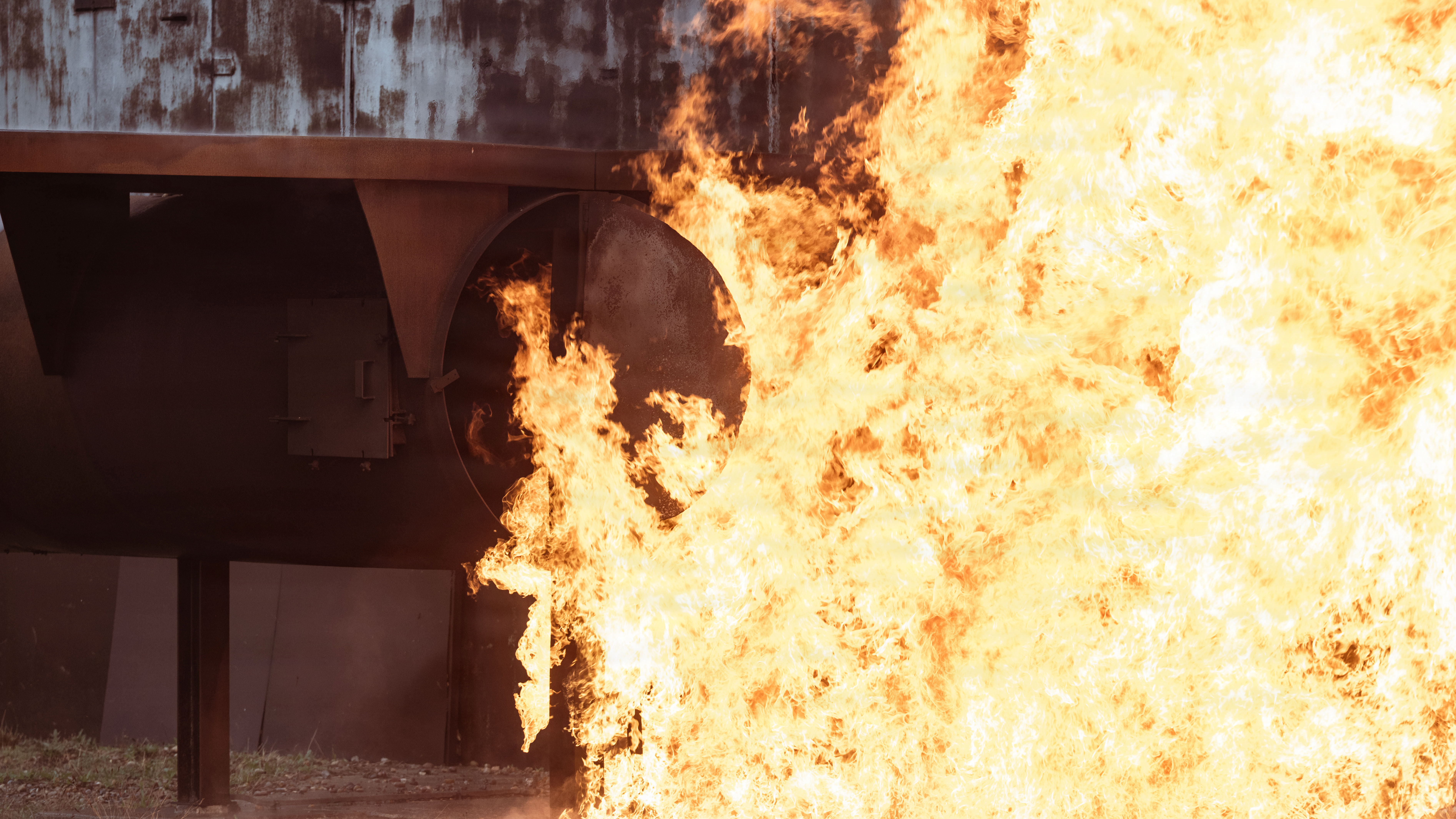 100th CES brings the heat during live fire training > Royal Air Force ...