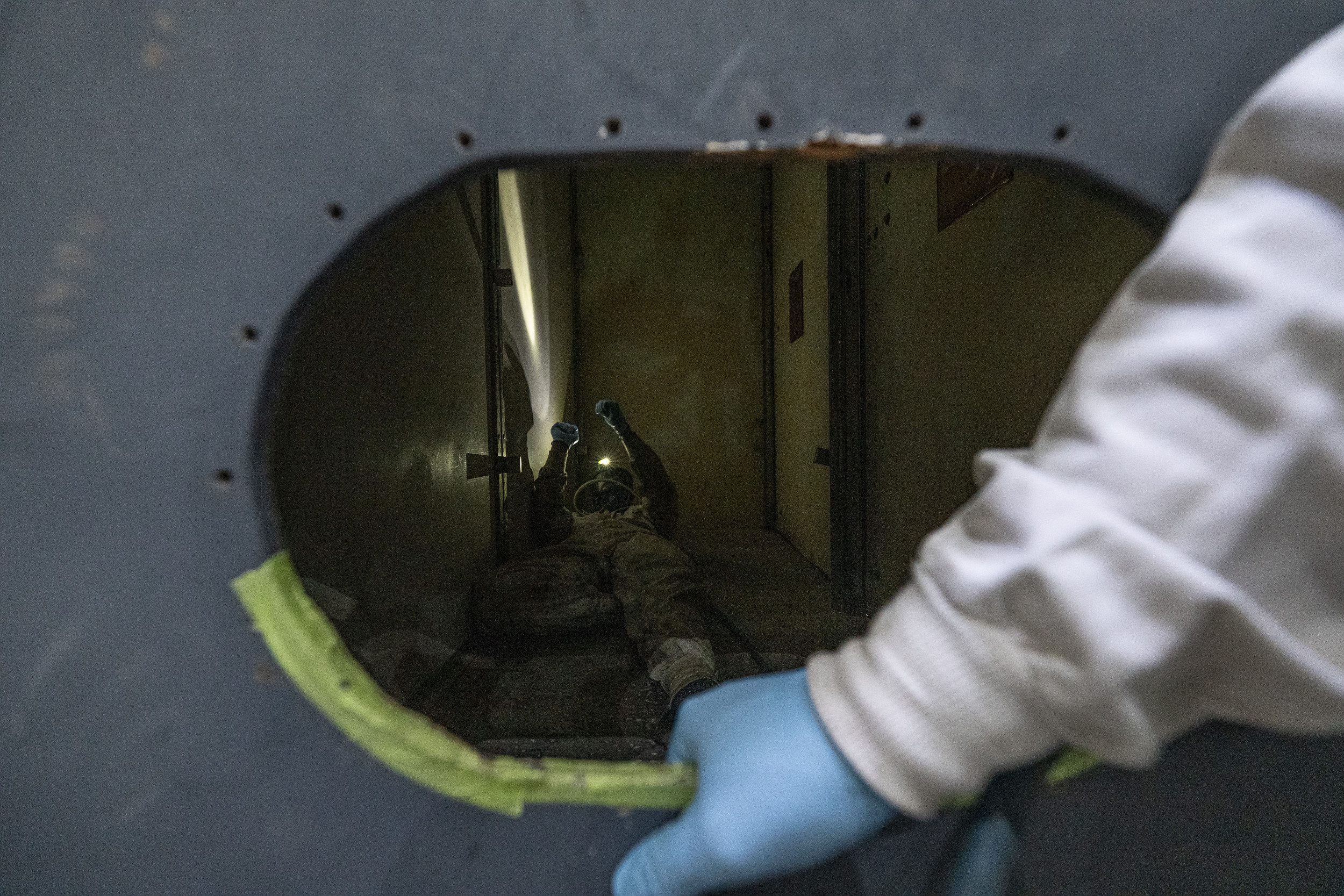 379th ECES and EMXS conduct confined space training > U.S. Air Forces ...