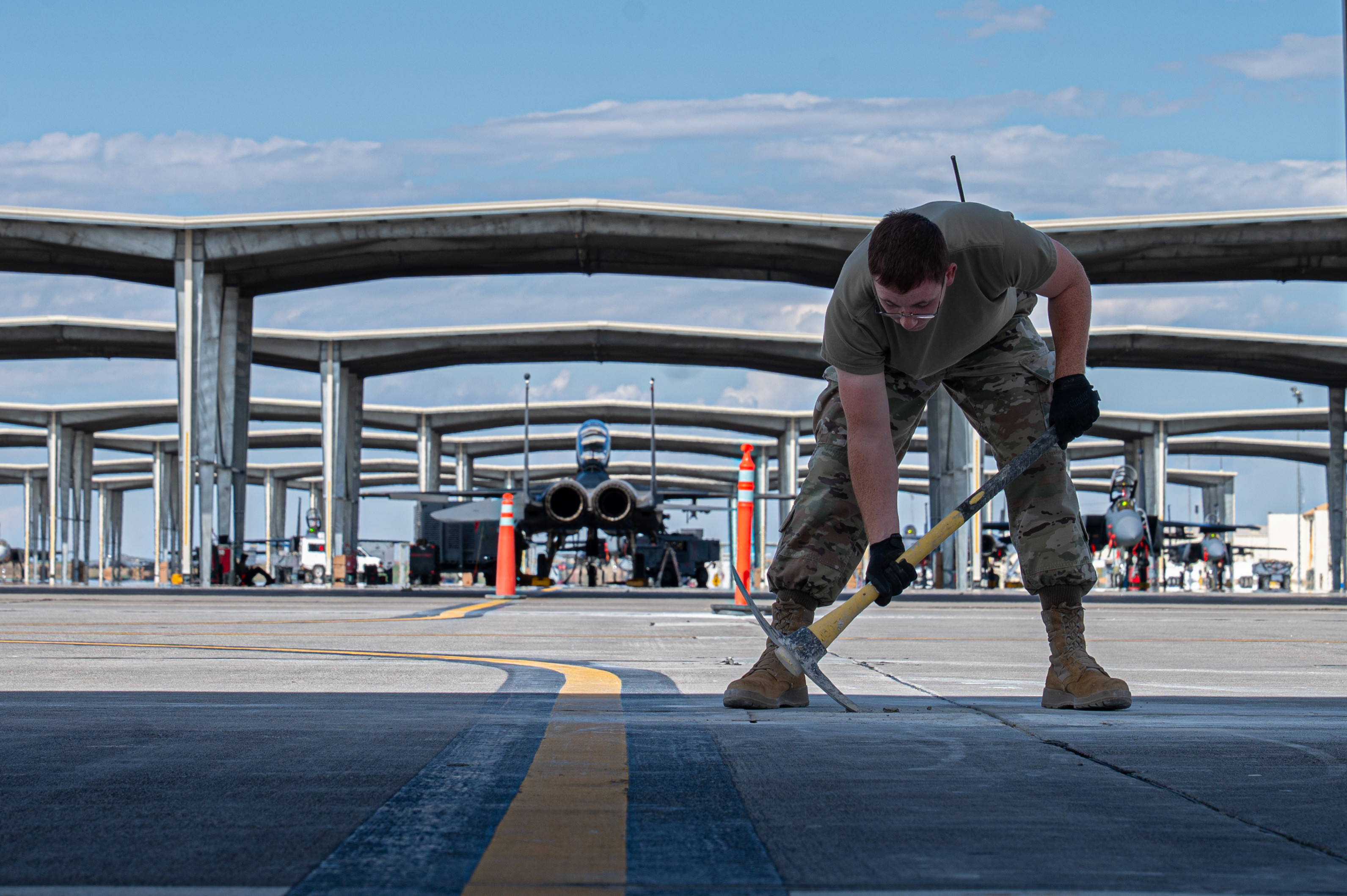 Beneath the hard hats of the 366th Civil Engineer Squadron > Air Combat Command > Article Display