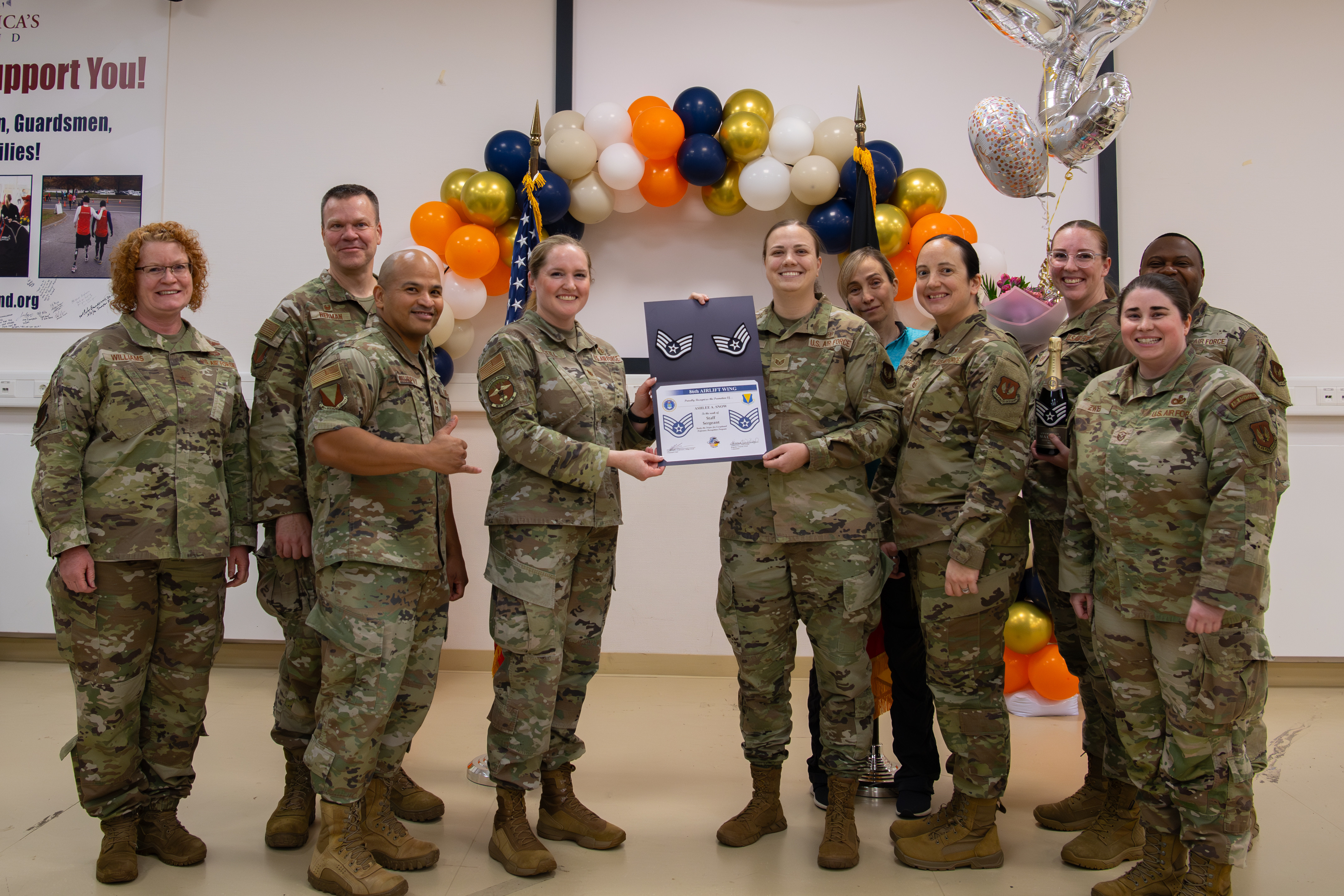 Ramstein Steps Up: Five Airmen Earn Step Promotions > Ramstein Air Base ...