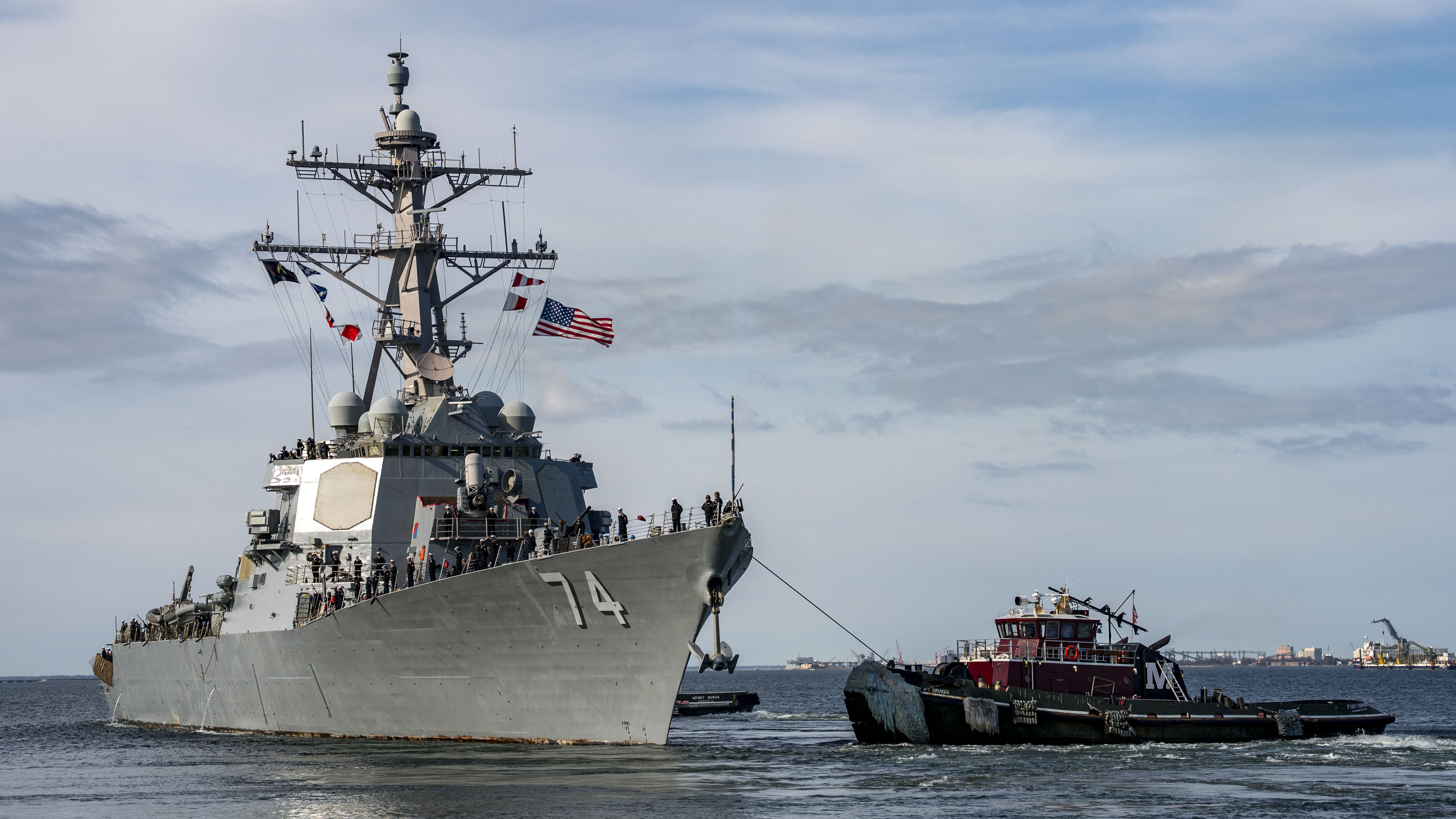 USS McFaul Departs Naval Station Norfolk for Scheduled Deployment ...