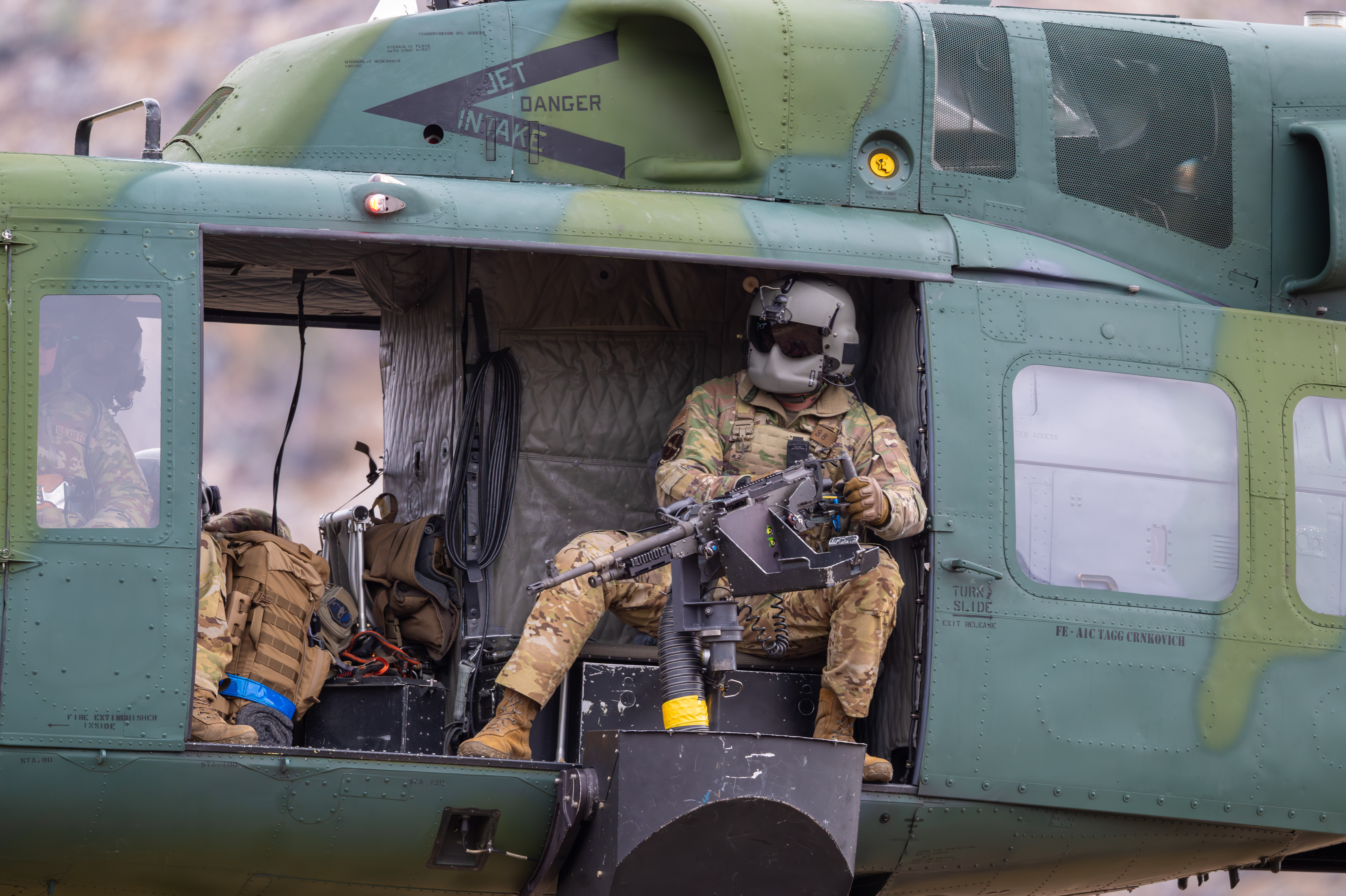 Montana's first aerial gunnery range established by 40th Helicopter ...