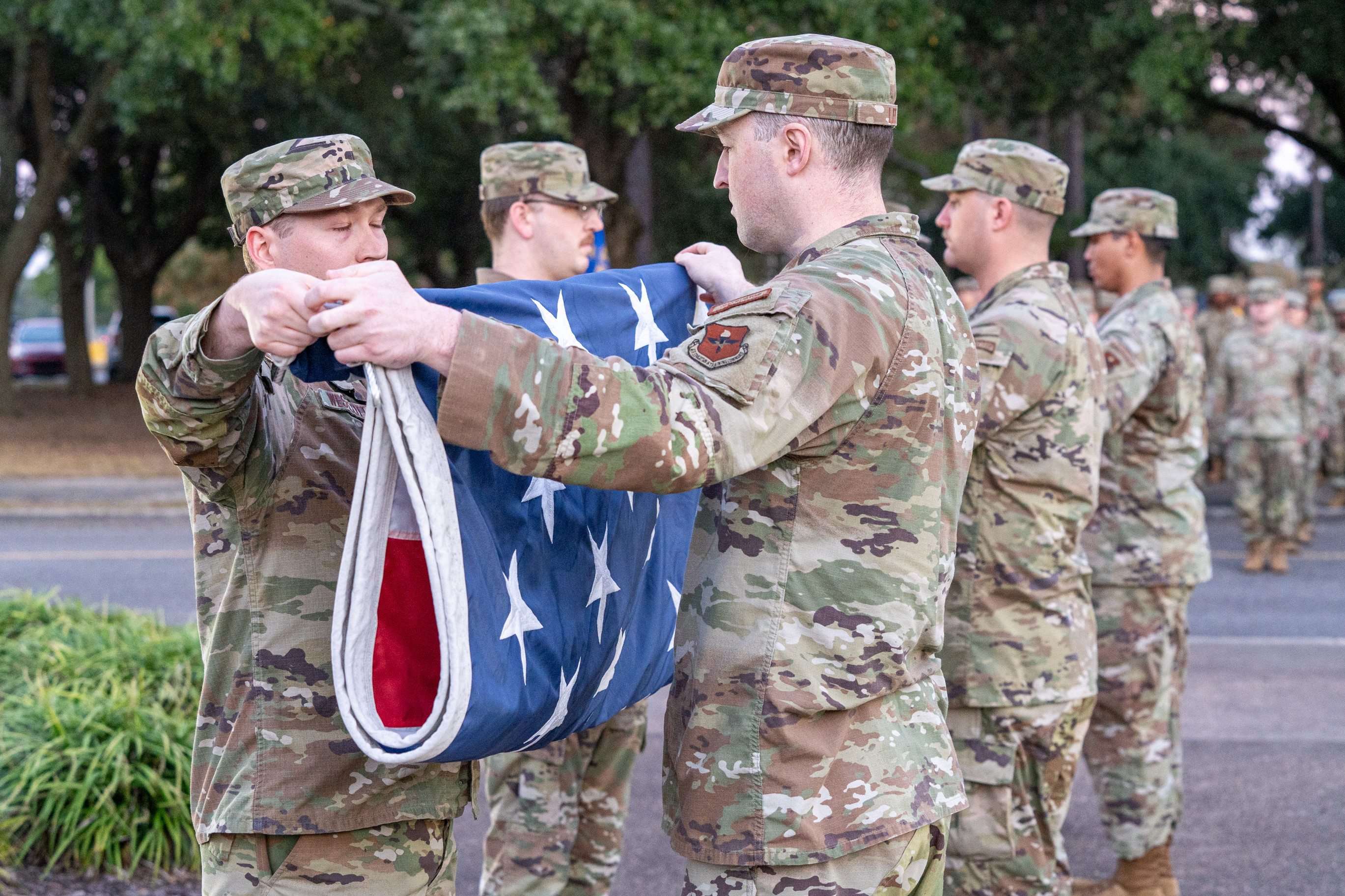 81st TRW conducts monthly retreat ceremony > Air Education and Training ...