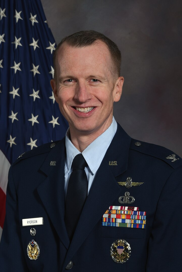 Col William R. Ryerson, PhD, USAF > The Eisenhower School > Leader-Bio