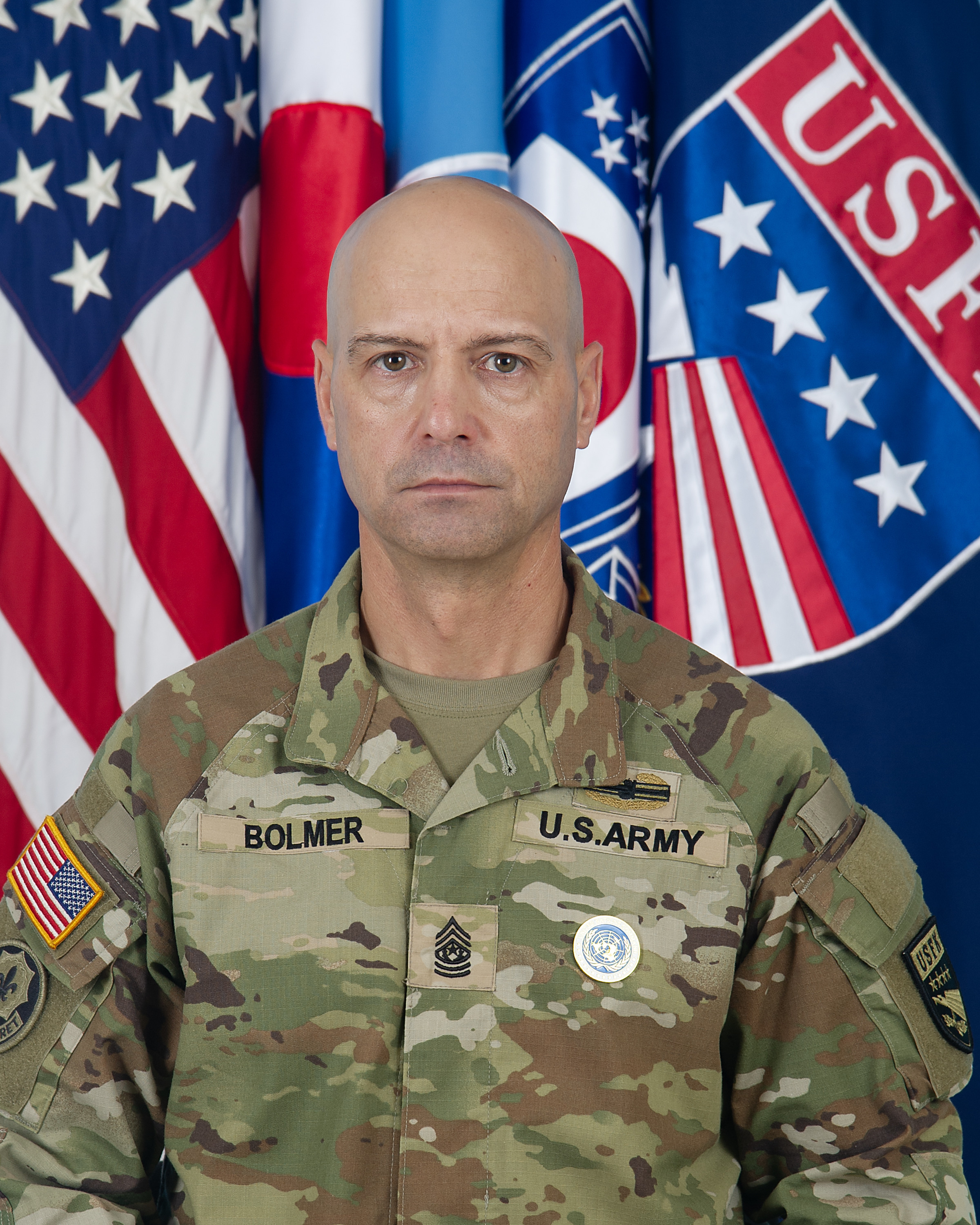 Command Sgt. Maj. Robin Bolmer Official Photo