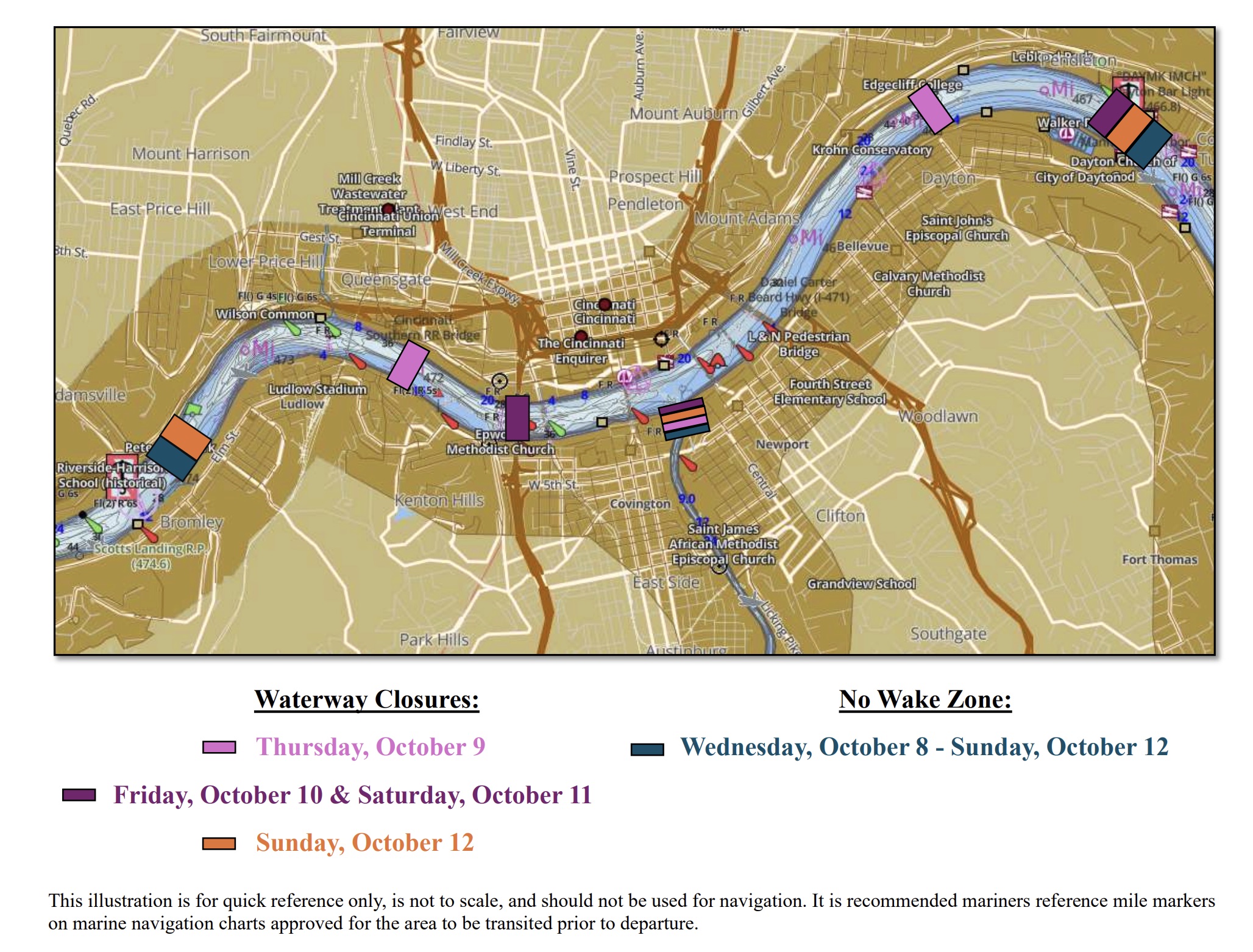 Coast Guard scheduled to set temporary waterway restrictions during ...