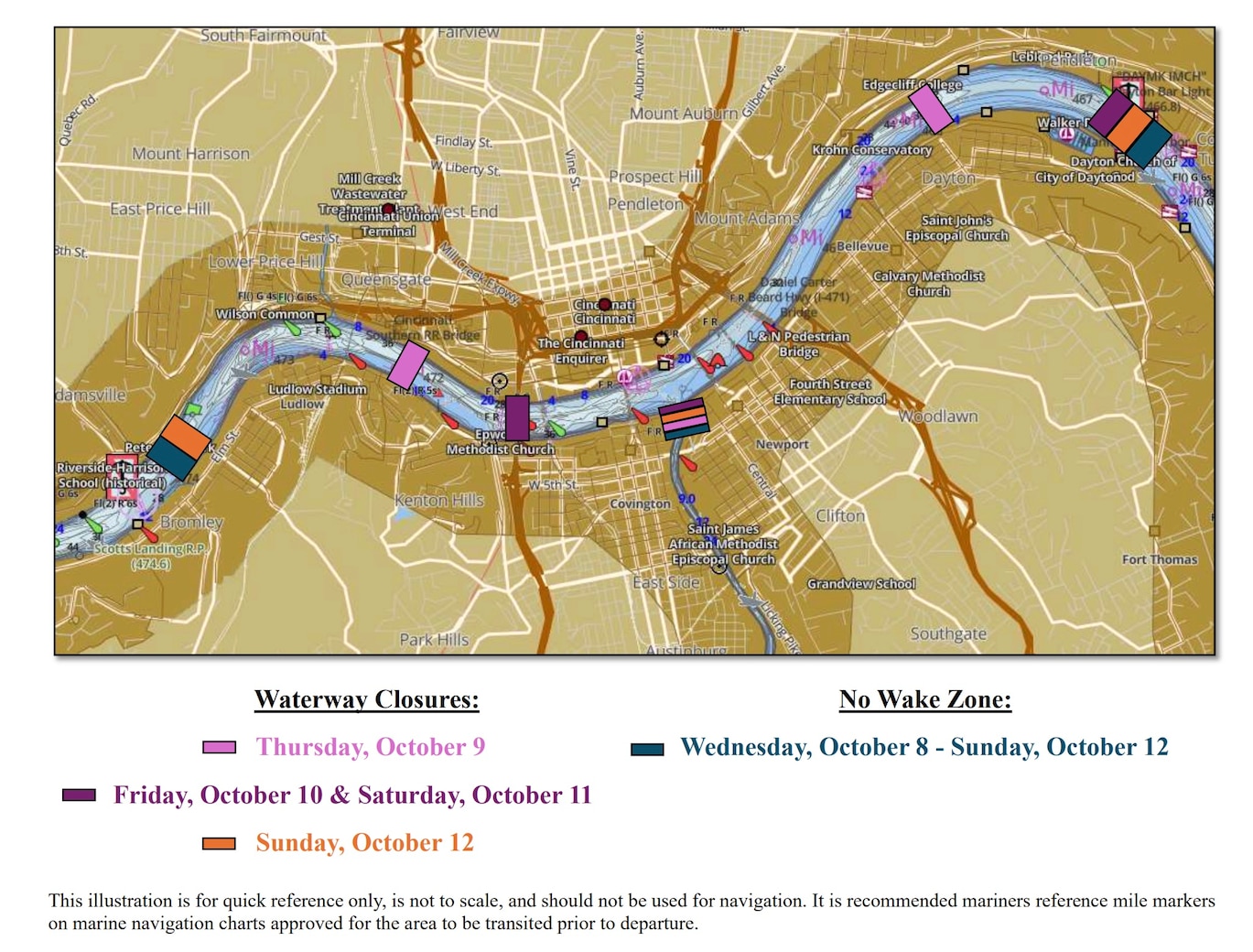Coast Guard scheduled to set temporary waterway restrictions during ...