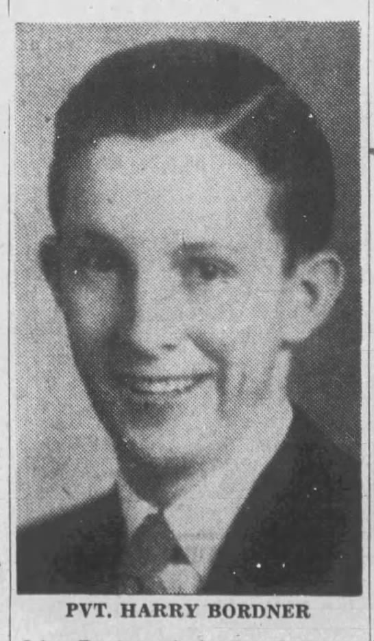 Soldier Accounted For From World War II (Bordner, A.) > Defense POW/MIA ...