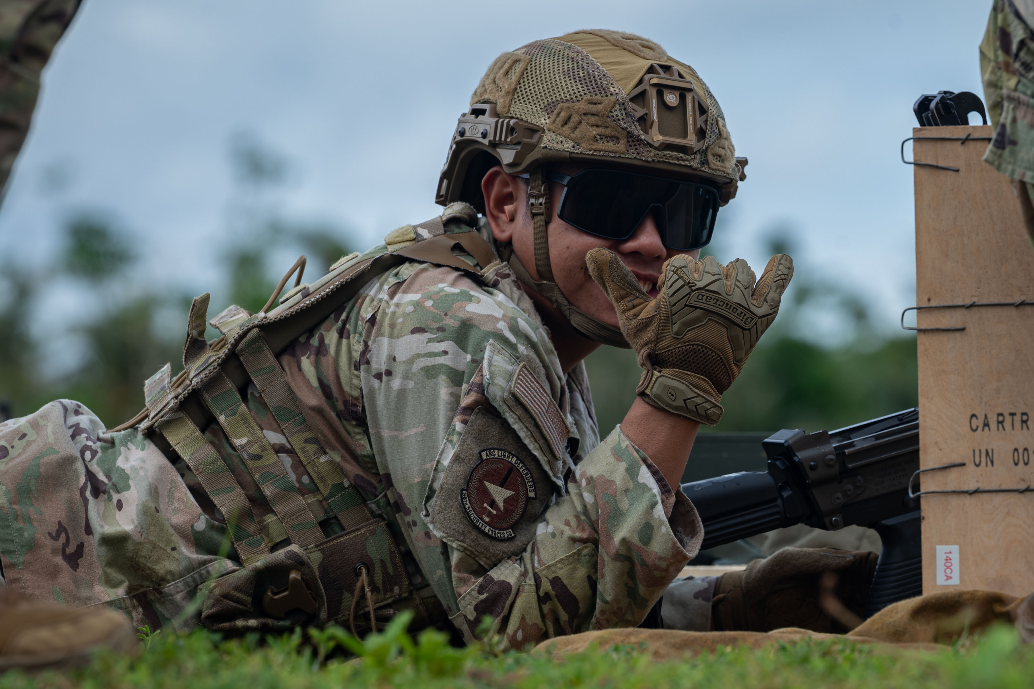 36 SFS sharpens readiness with heavy weapons training > Andersen Air ...