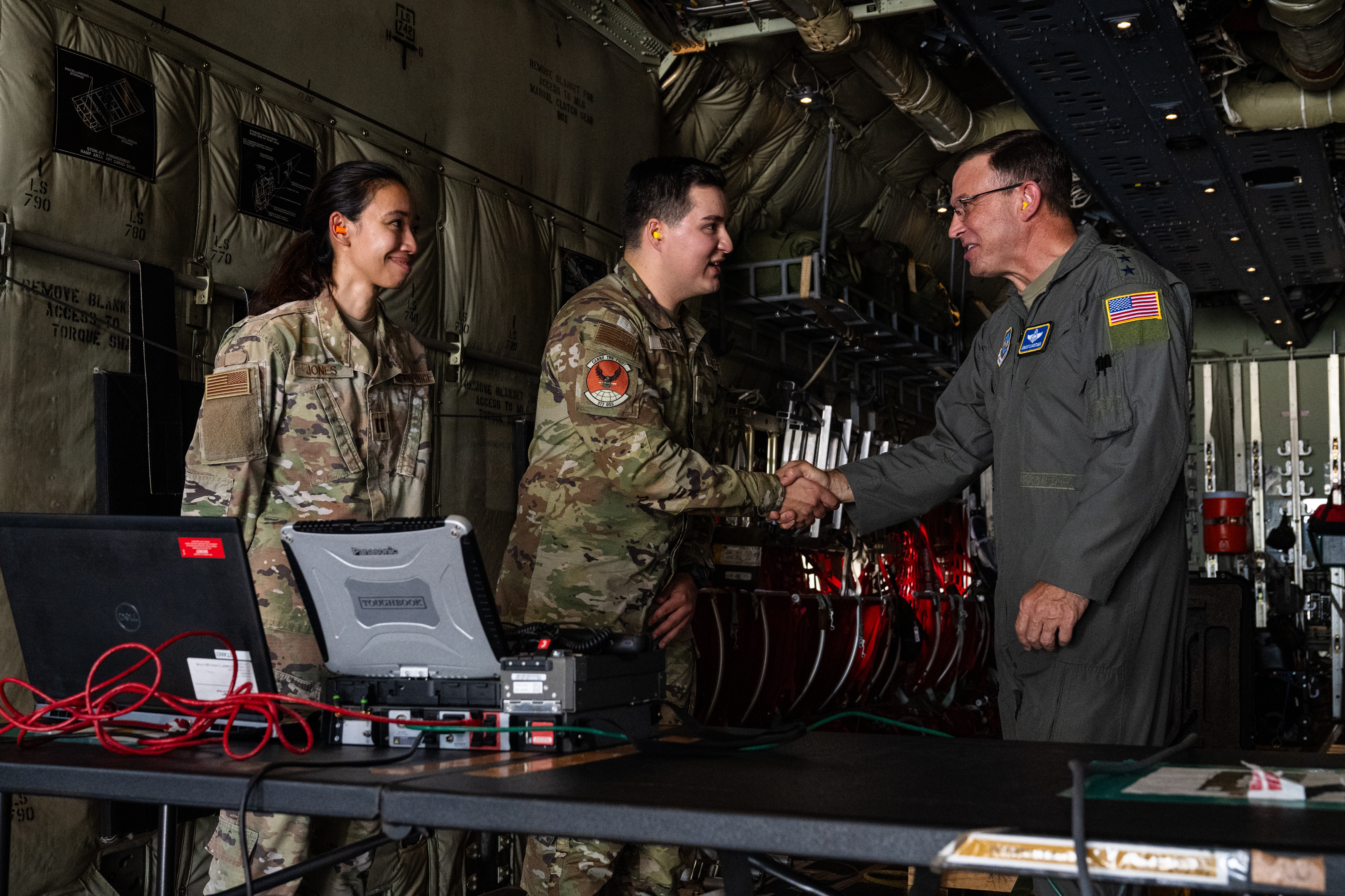 AMC command team visits 317th AW > Team McChord > Article Display