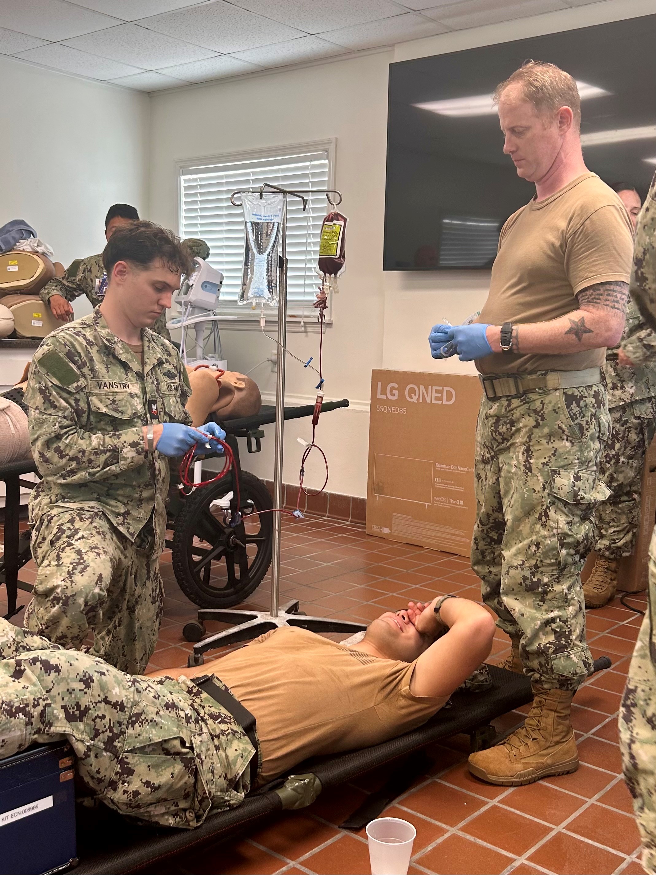 Whole Blood, Total Readiness: Program Prepares Sailors for Combat ...
